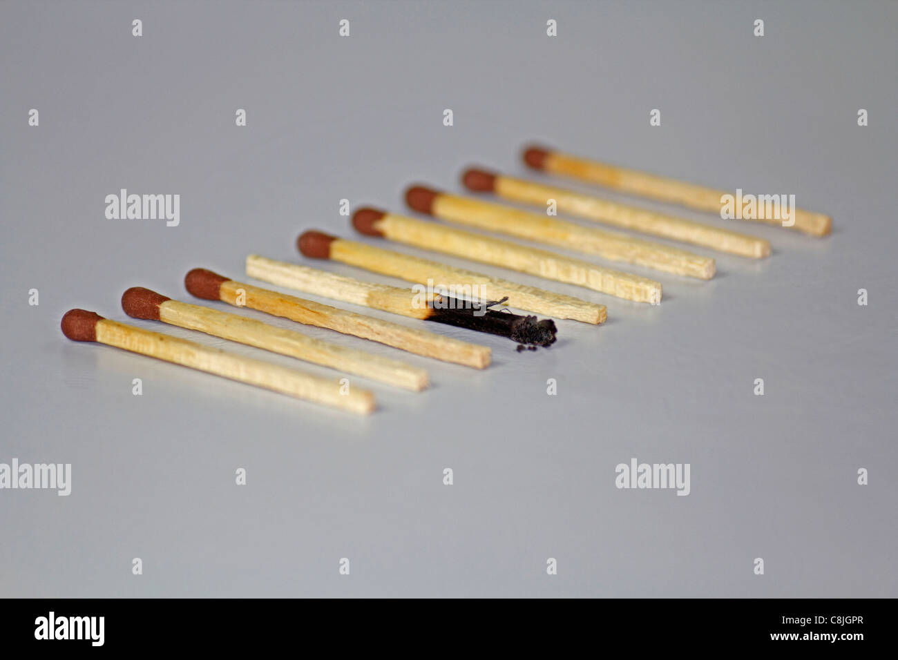Burned Match Head Stock Photos & Burned Match Head Stock Images - Alamy