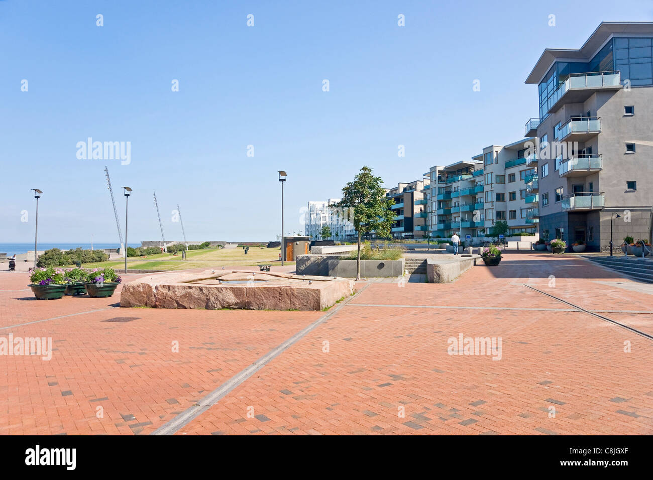 Modern buildings in Western Harbor, Malmoe Stock Photo - Alamy