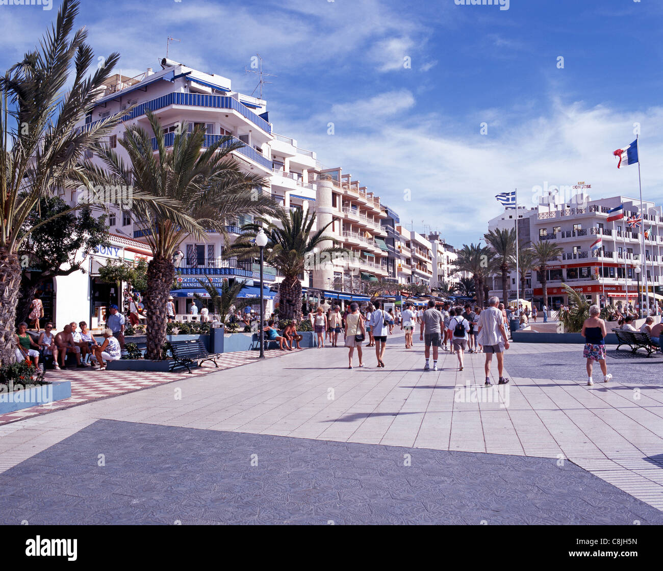 Los Cristianos Promenade High Resolution Stock Photography and Images ...