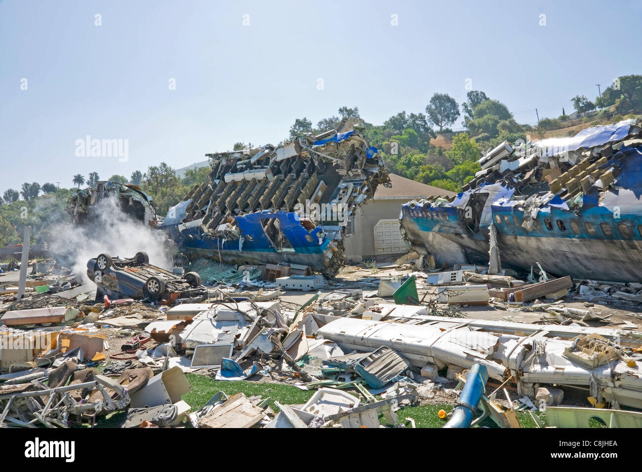 Airplane accident investigation hi-res stock photography and images - Alamy