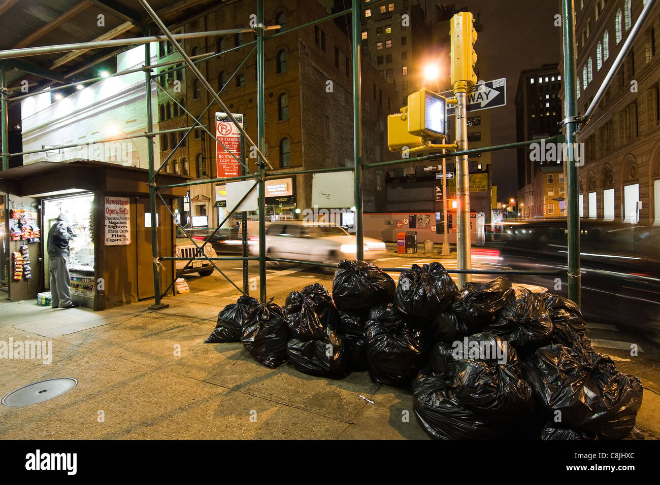 City corner at night High Resolution Stock Photography and Images - Alamy
