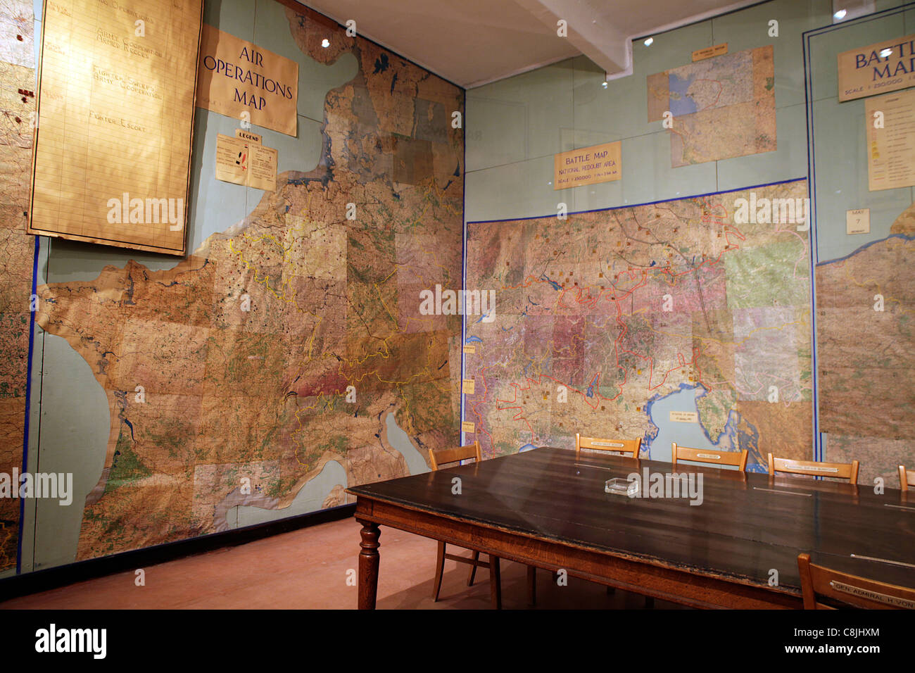 Eisenhower's war room hi-res stock photography and images - Alamy