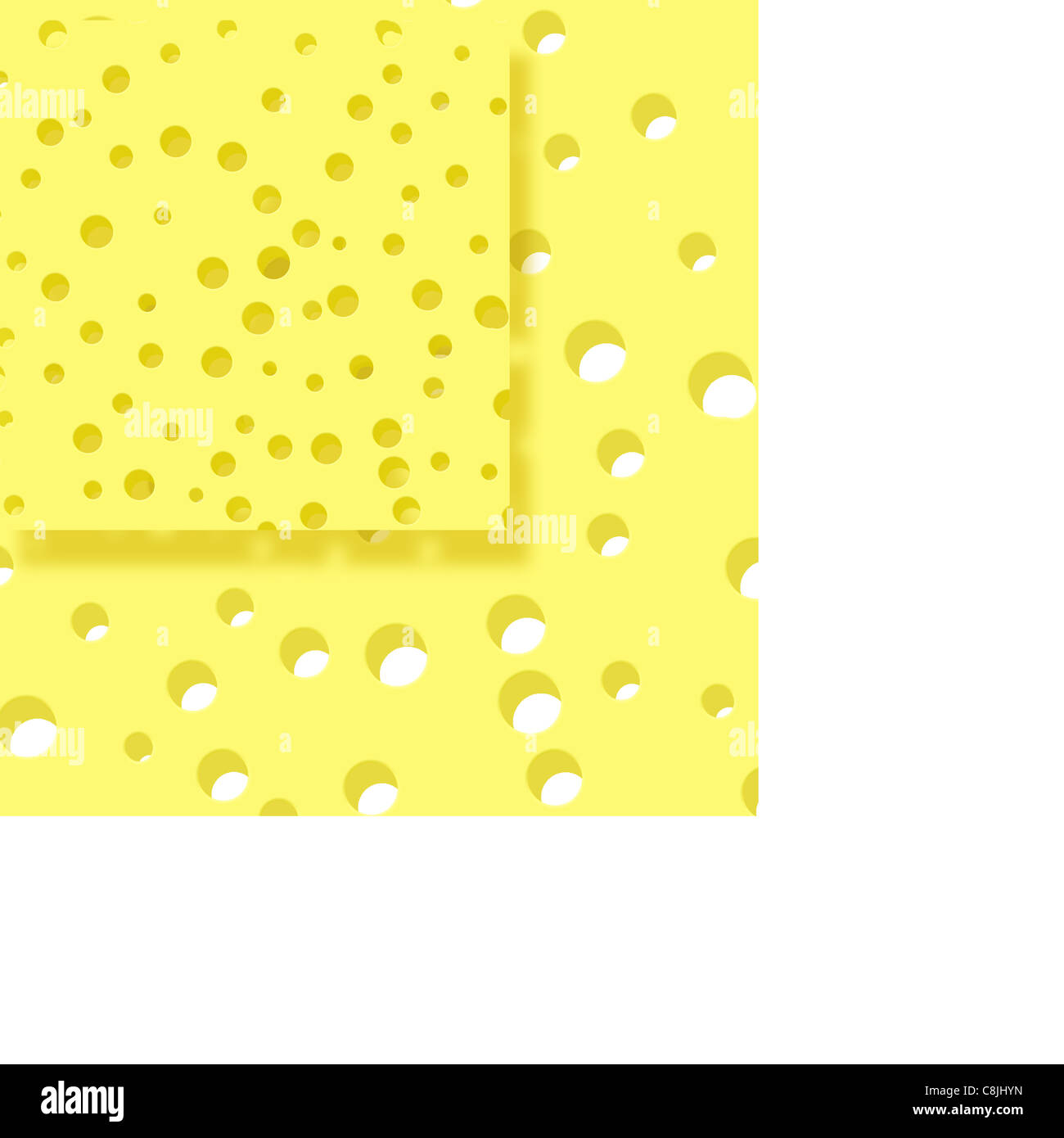 slice of cheese Stock Photo - Alamy