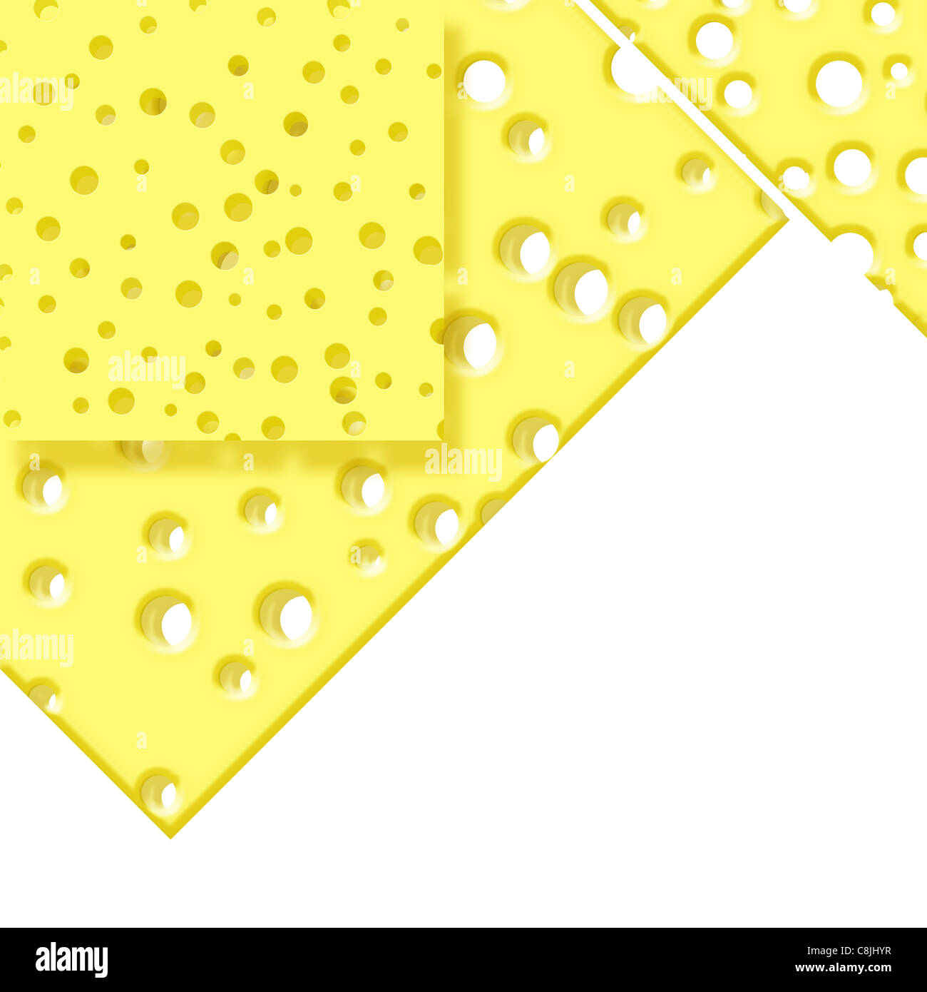slice of cheese Stock Photo - Alamy