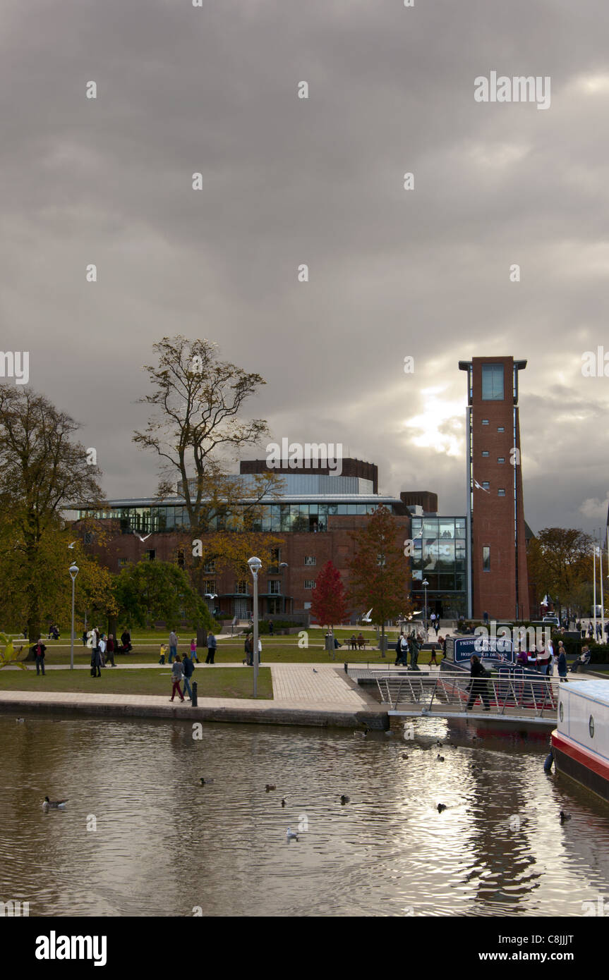 RSC redeveloped Royal Shakespeare Theatre Stock Photo - Alamy