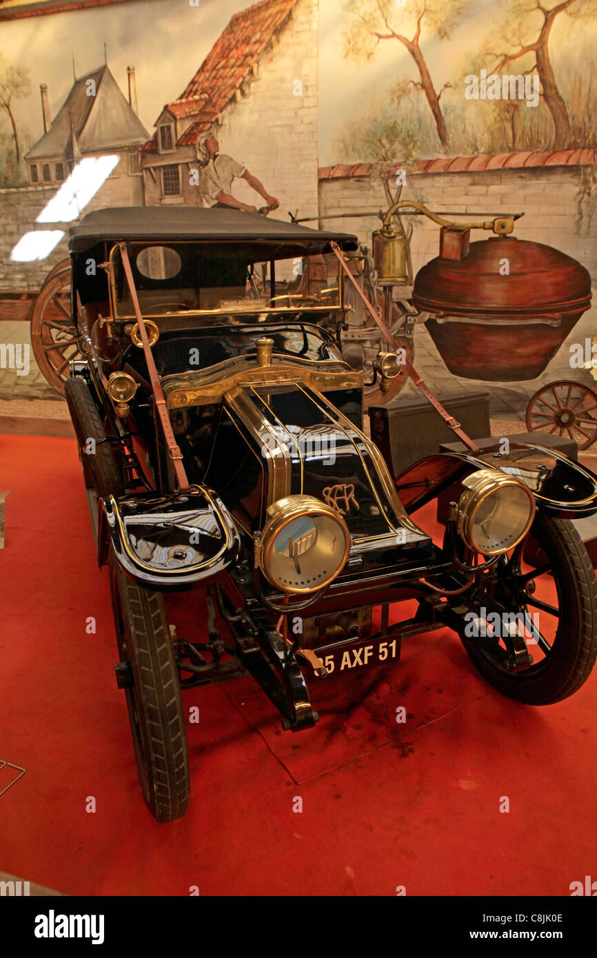 Reims-Champagne Automobile Car museum in Reims France. Musée Automobile ...