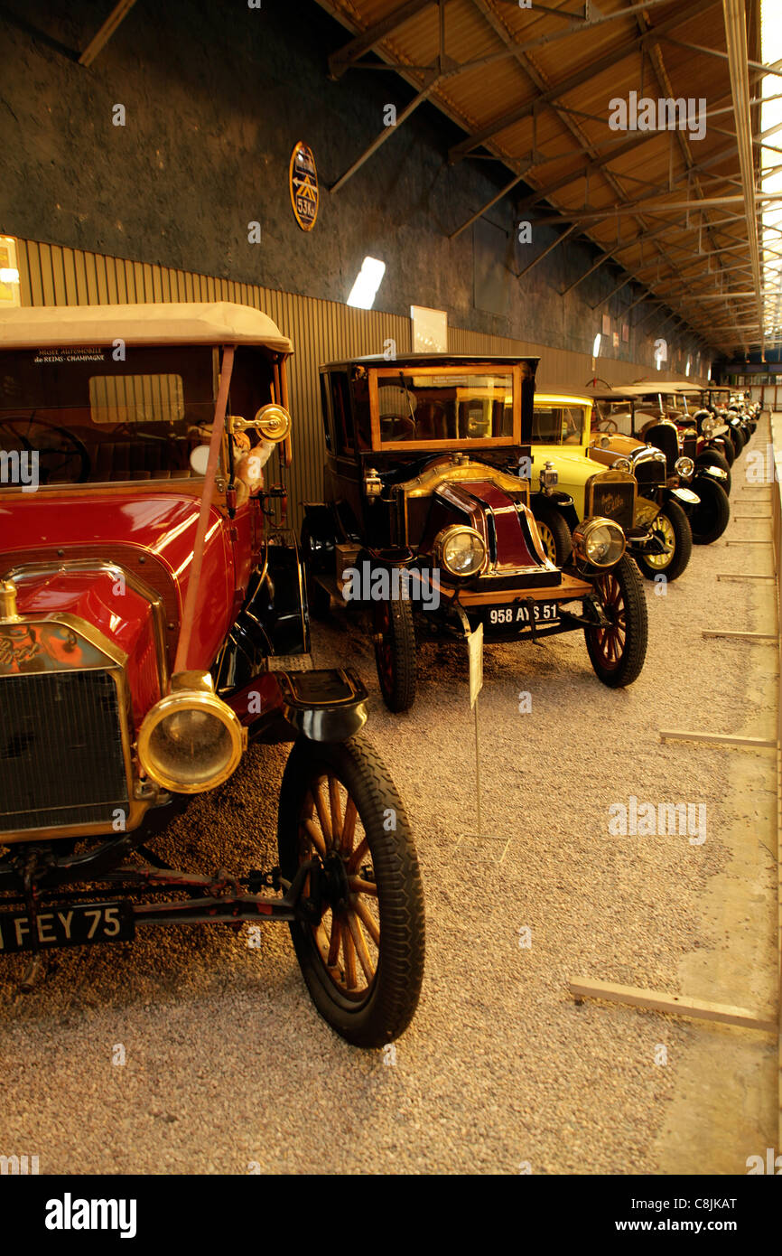 Reims-Champagne Automobile Car museum in Reims France. Musée Automobile ...