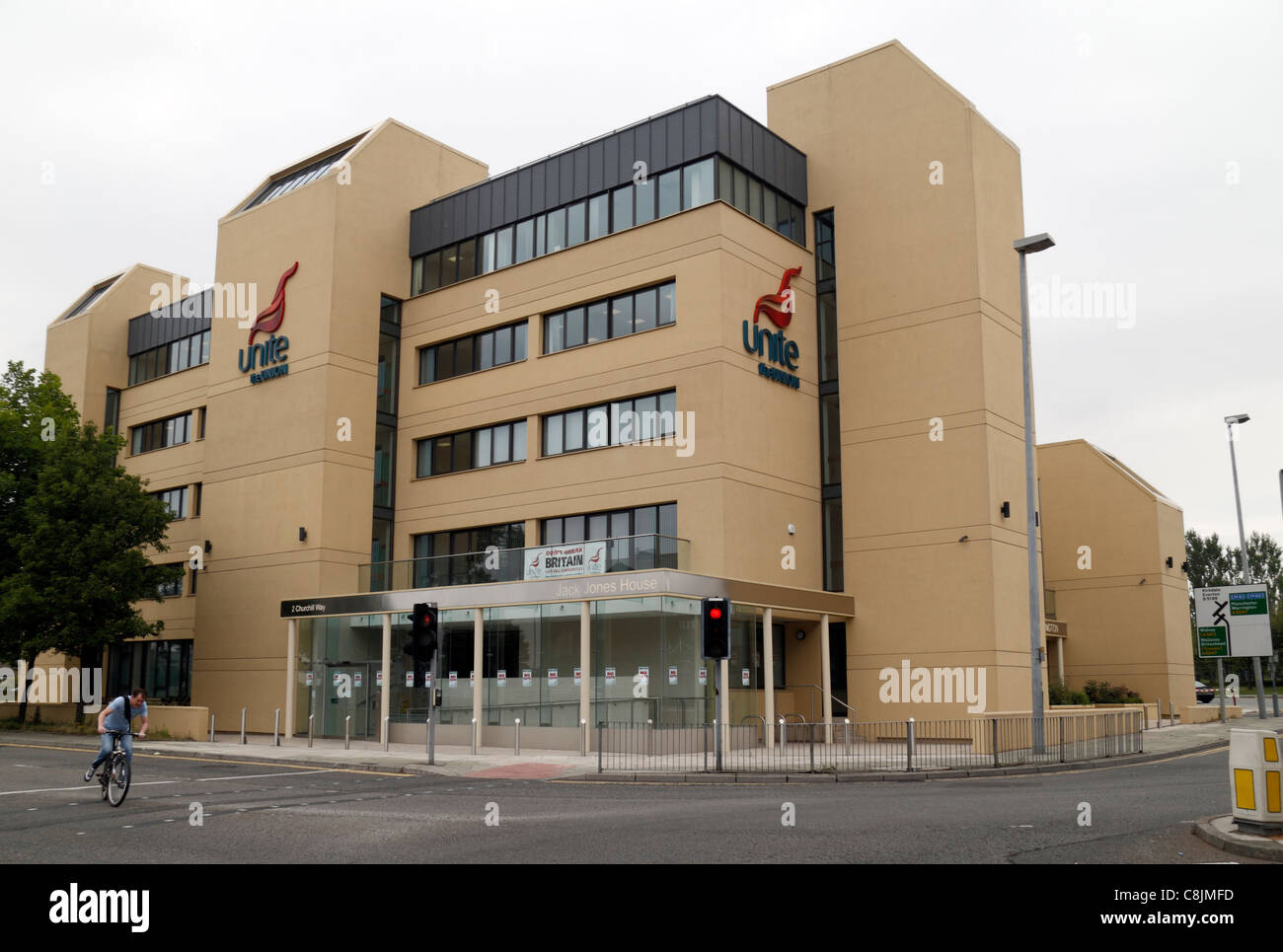 The regional offices of Liverpool Unite the Union, Jack Jones House in ...