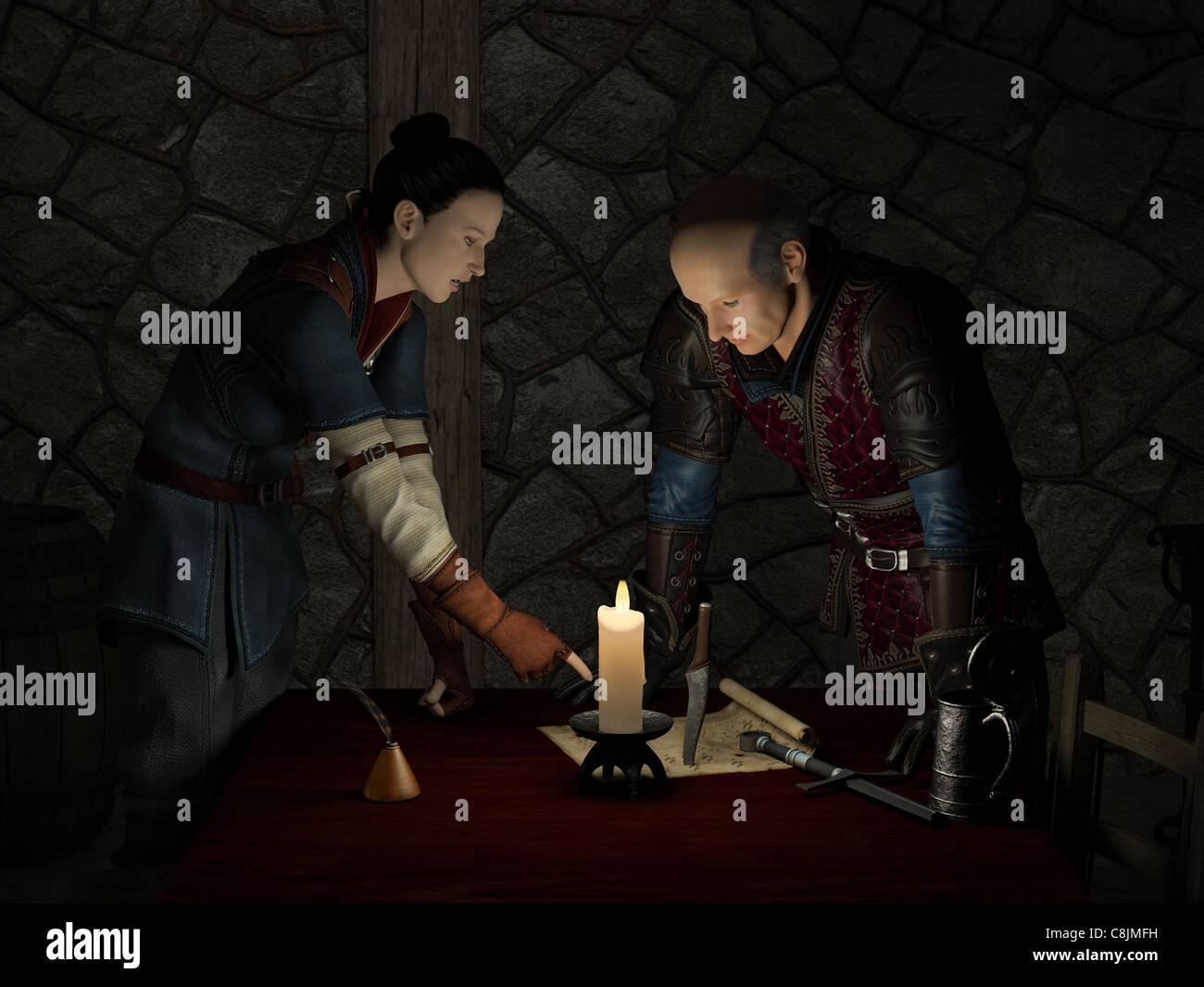 Medieval outlaws hi-res stock photography and images - Alamy