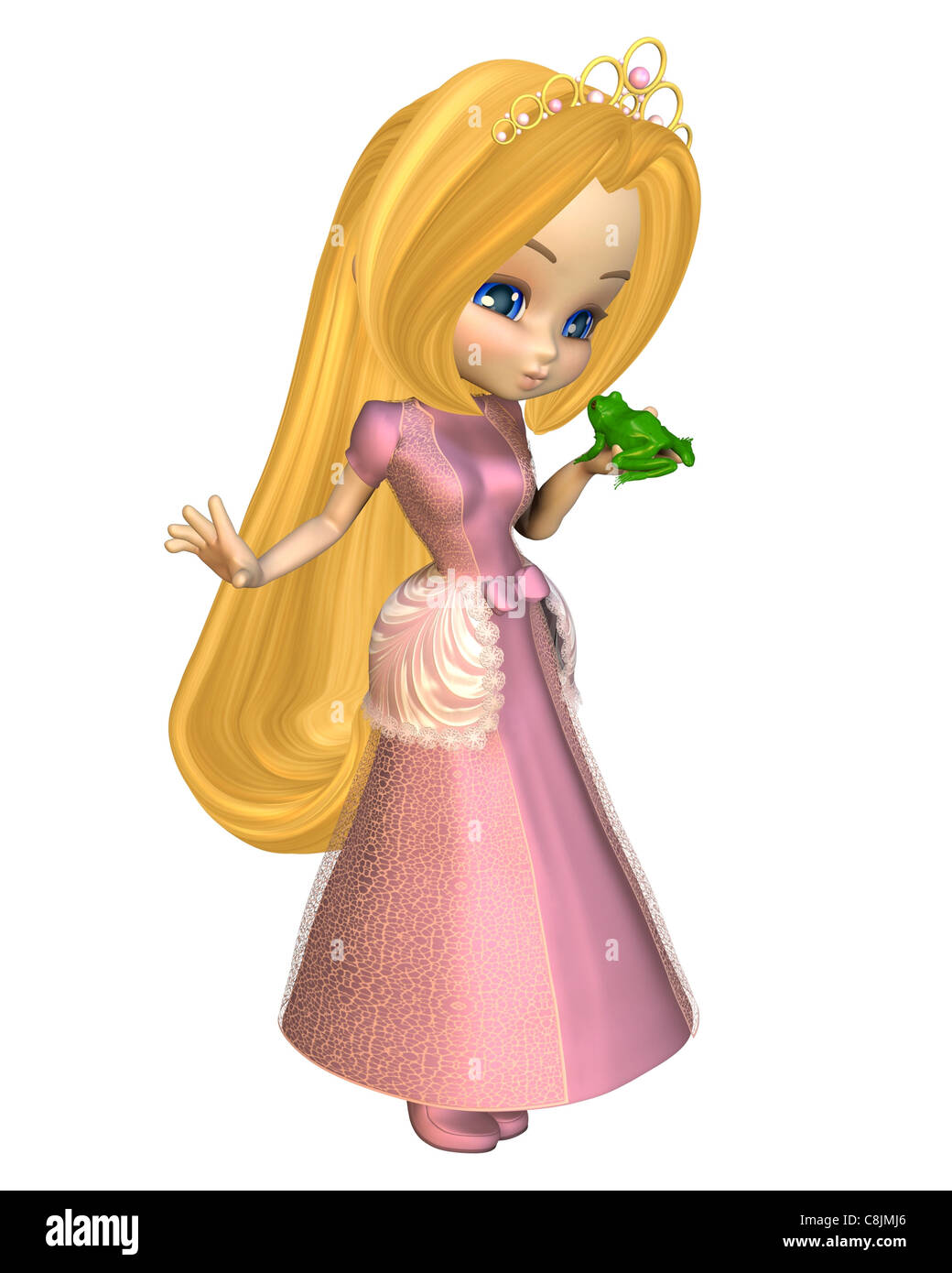 The princess and the frog hi-res stock photography and images - Alamy