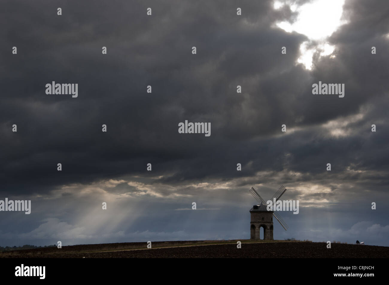 Chesterton Windmill landmark Chesterton, Warwickshire England UK Stock ...