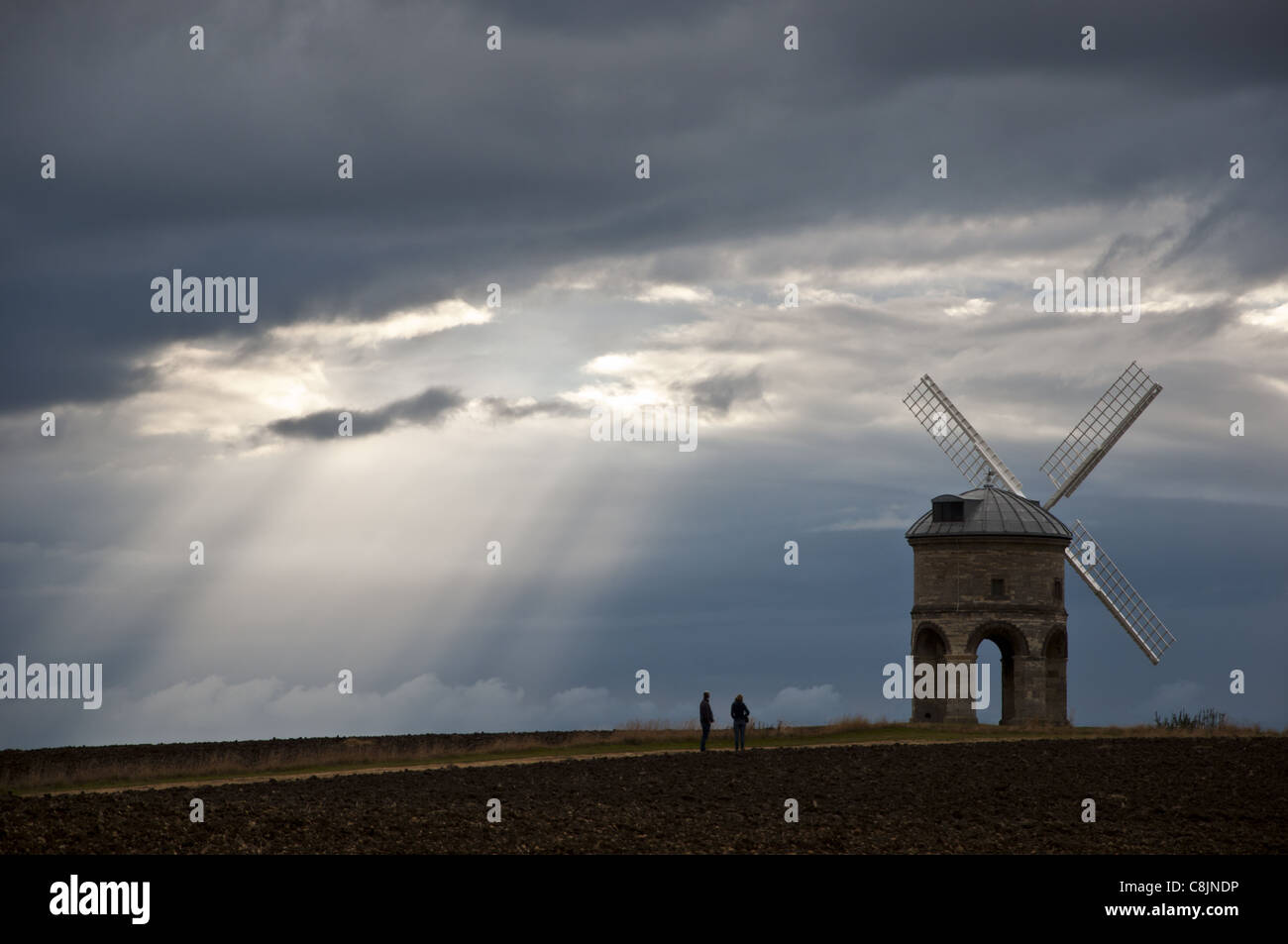 Chesterton Windmill landmark Chesterton, Warwickshire England UK Stock ...