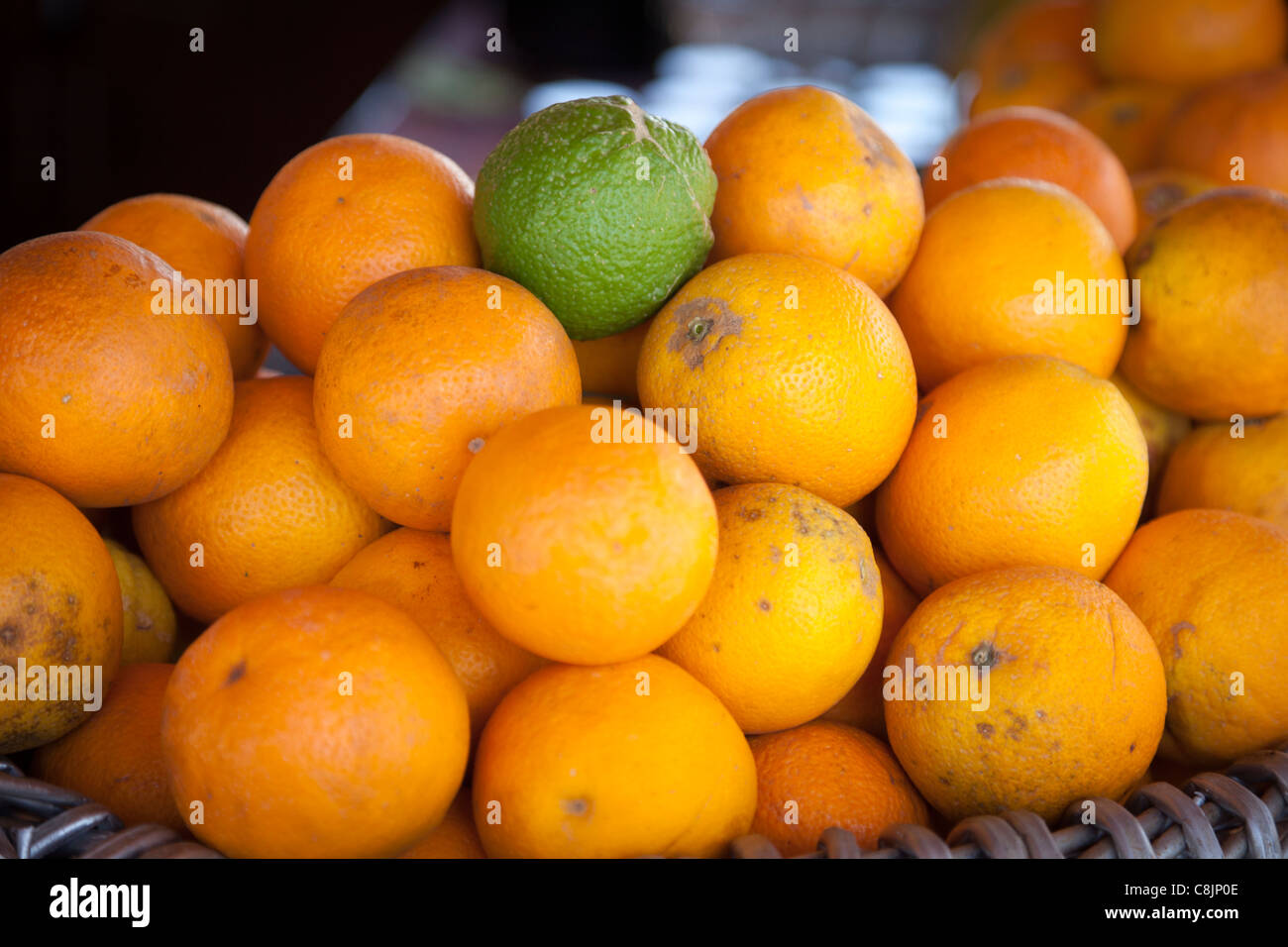Picked freshly orange hi-res stock photography and images - Alamy