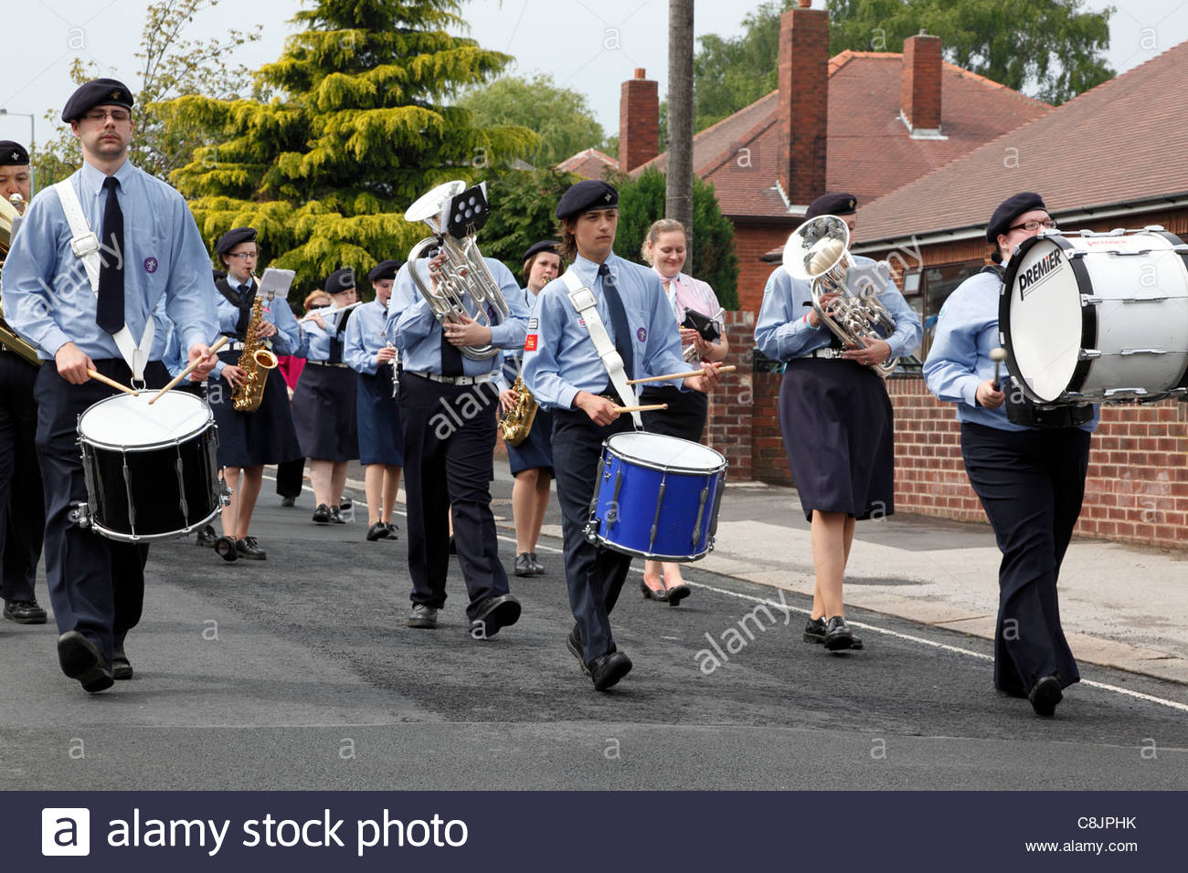 Raf Marching Band High Resolution Stock Photography and Images - Alamy