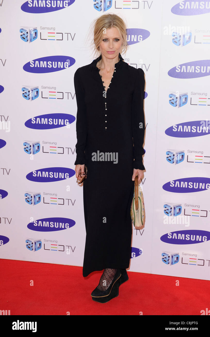 Laura Bailey at the "Samsung 3D TV" launch party, The Saatchi Gallery ...