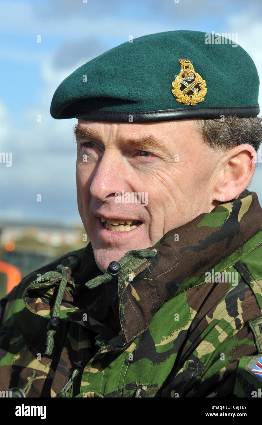 Commandant General Royal Marines Buster Howes Stock Photo - Alamy
