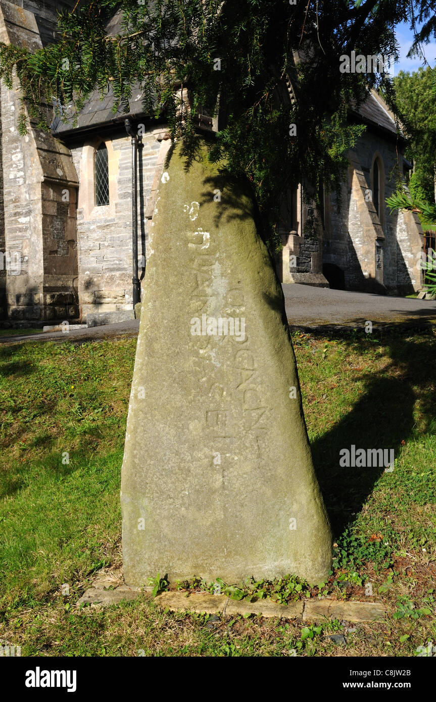 Ogham stone hi-res stock photography and images - Alamy