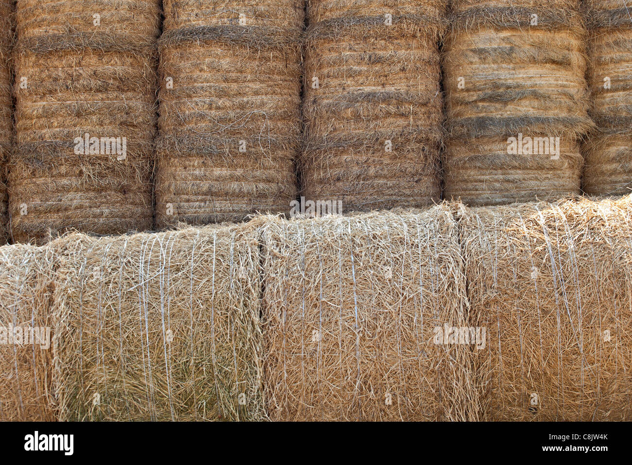Bales of straw hi-res stock photography and images - Alamy