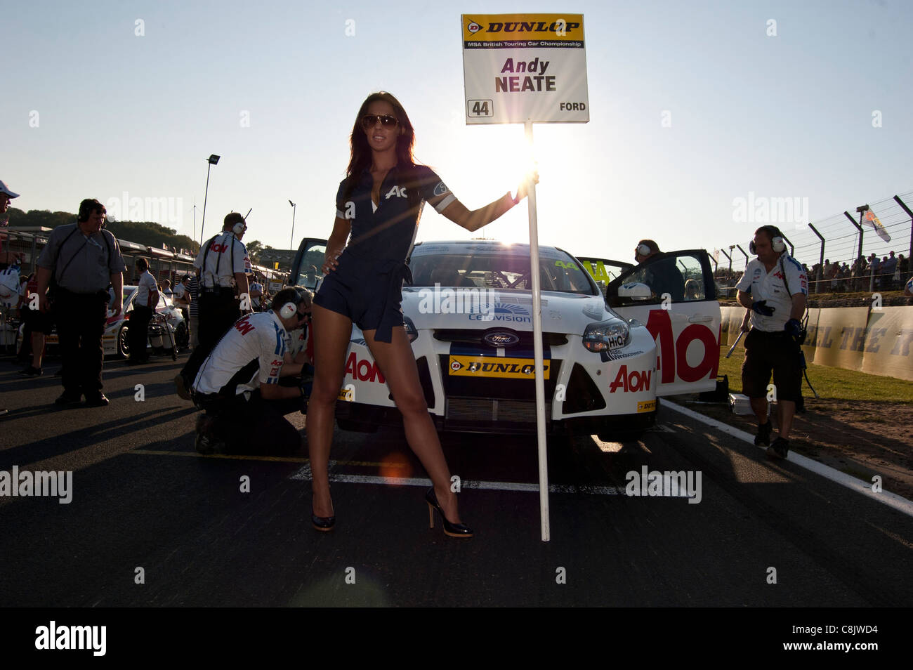 Grid girl car hi-res stock photography and images - Alamy
