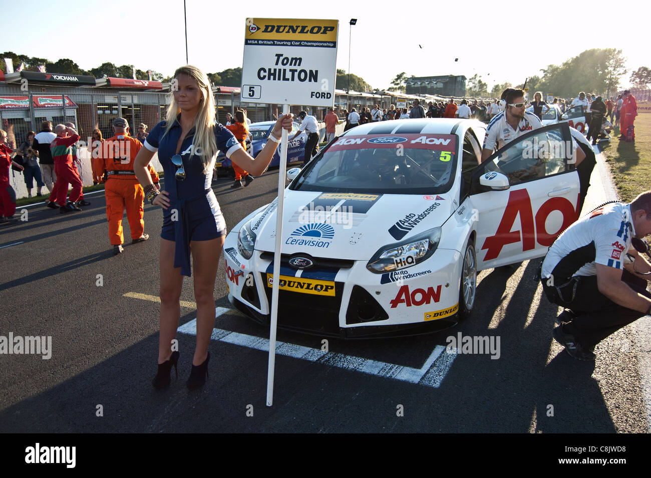 Btcc racing car driver tom chilton hi-res stock photography and images ...