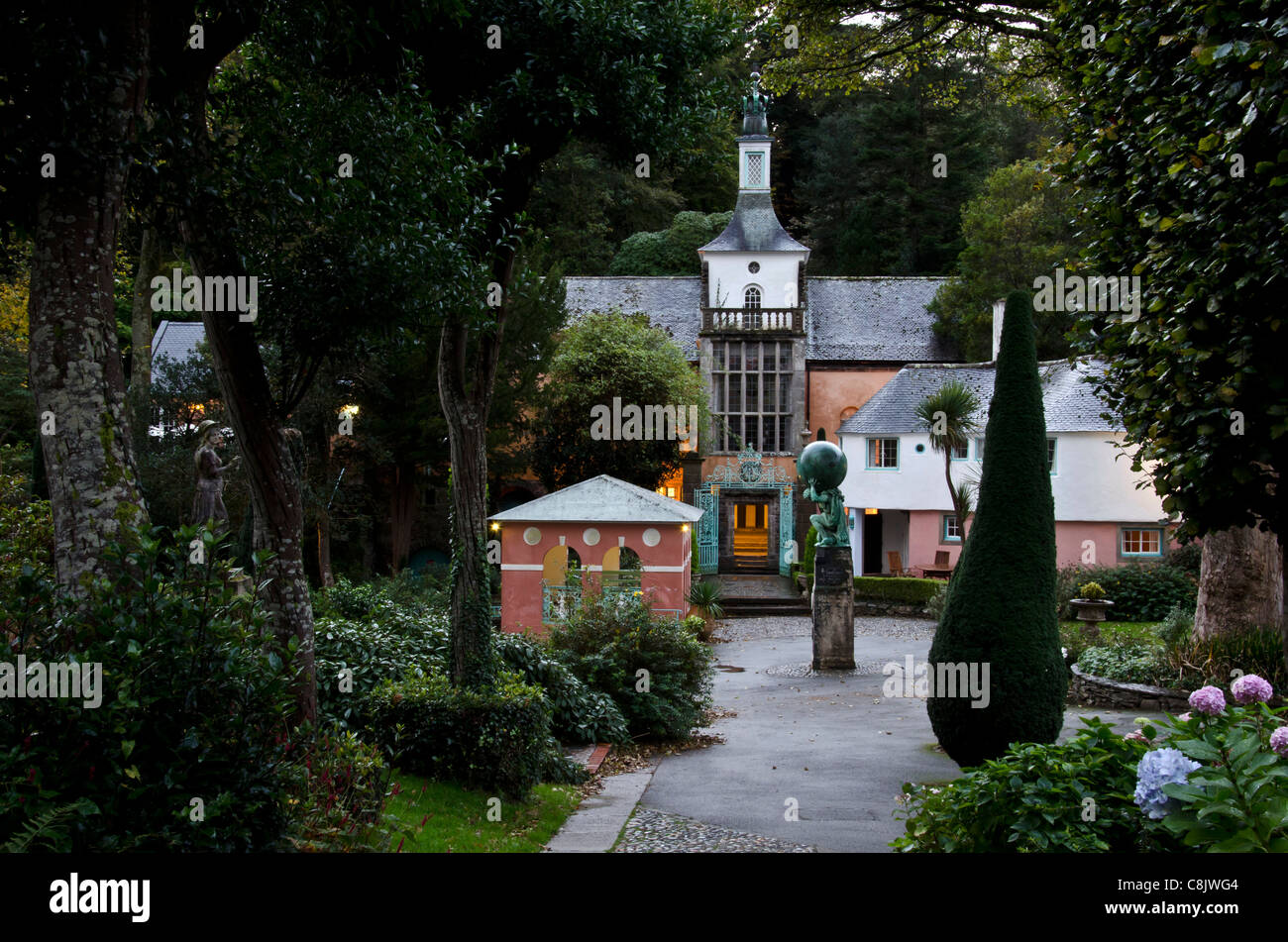 Portmeirion in North Wales - The Village in the orginal 1960s "The ...