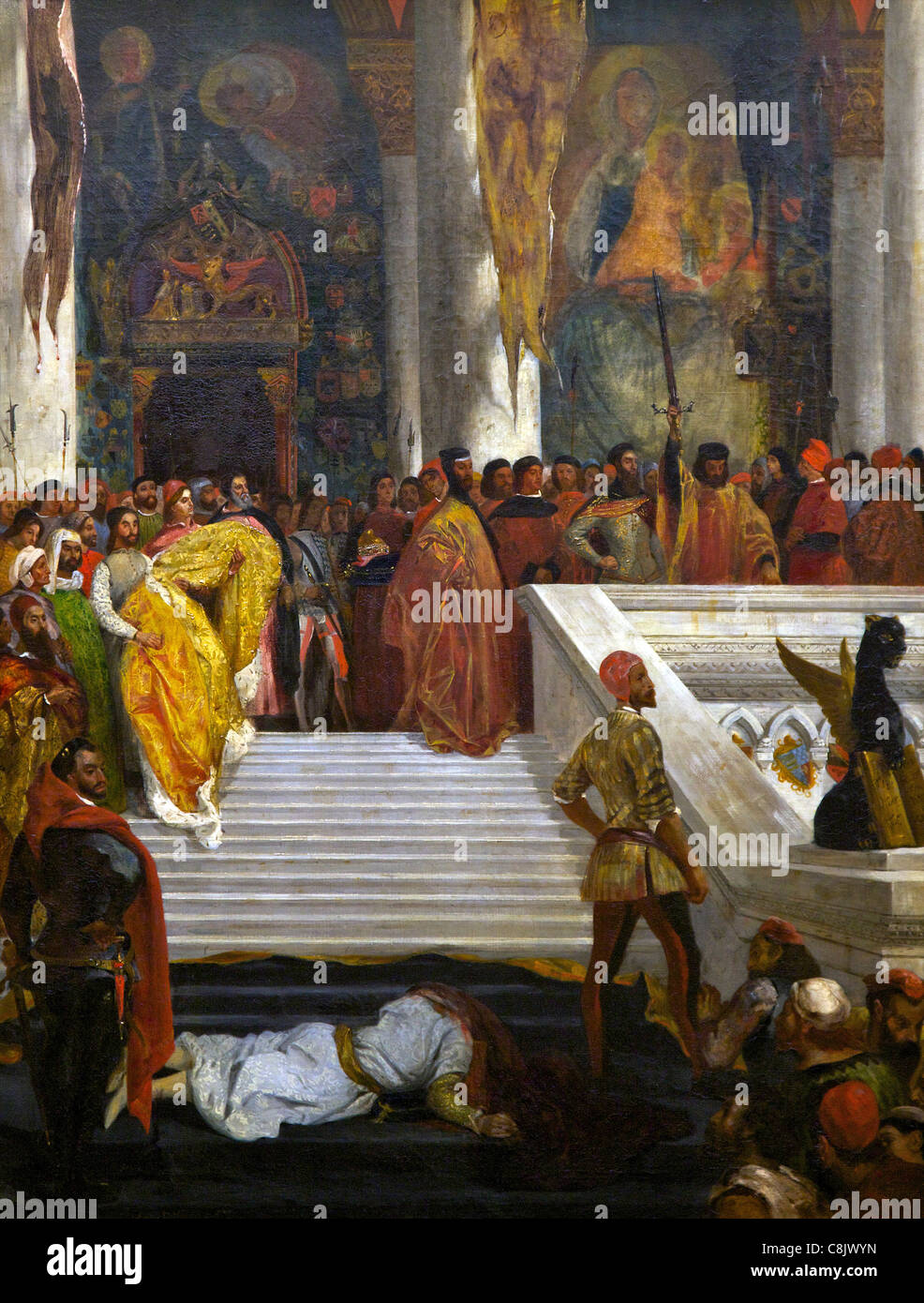 French romantic painter eugene delacroix hi-res stock photography and ...