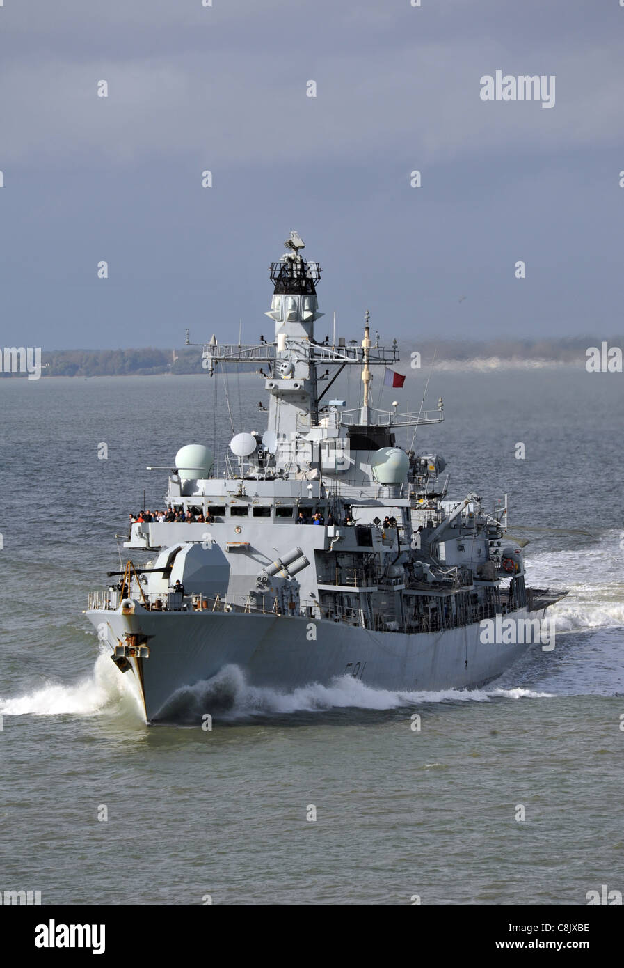 HMS Sutherland of the British Royal Navy Stock Photo - Alamy
