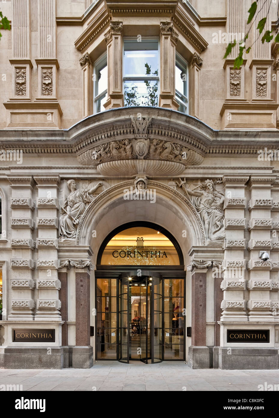 Corinthia hotel london door hi-res stock photography and images - Alamy