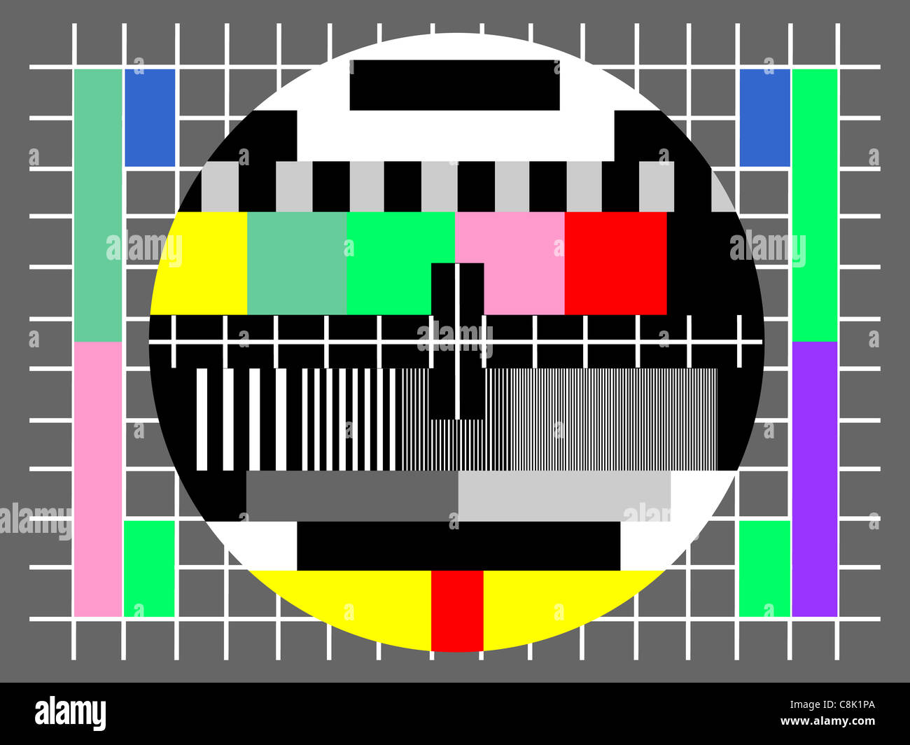 Broadcast Screen Test High Resolution Stock Photography and Images - Alamy