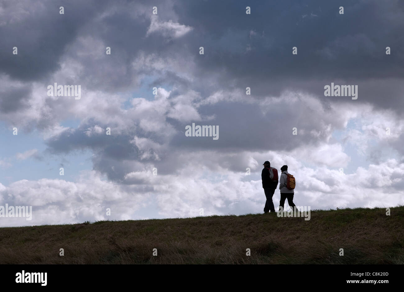 England coastal path storm hi-res stock photography and images - Alamy