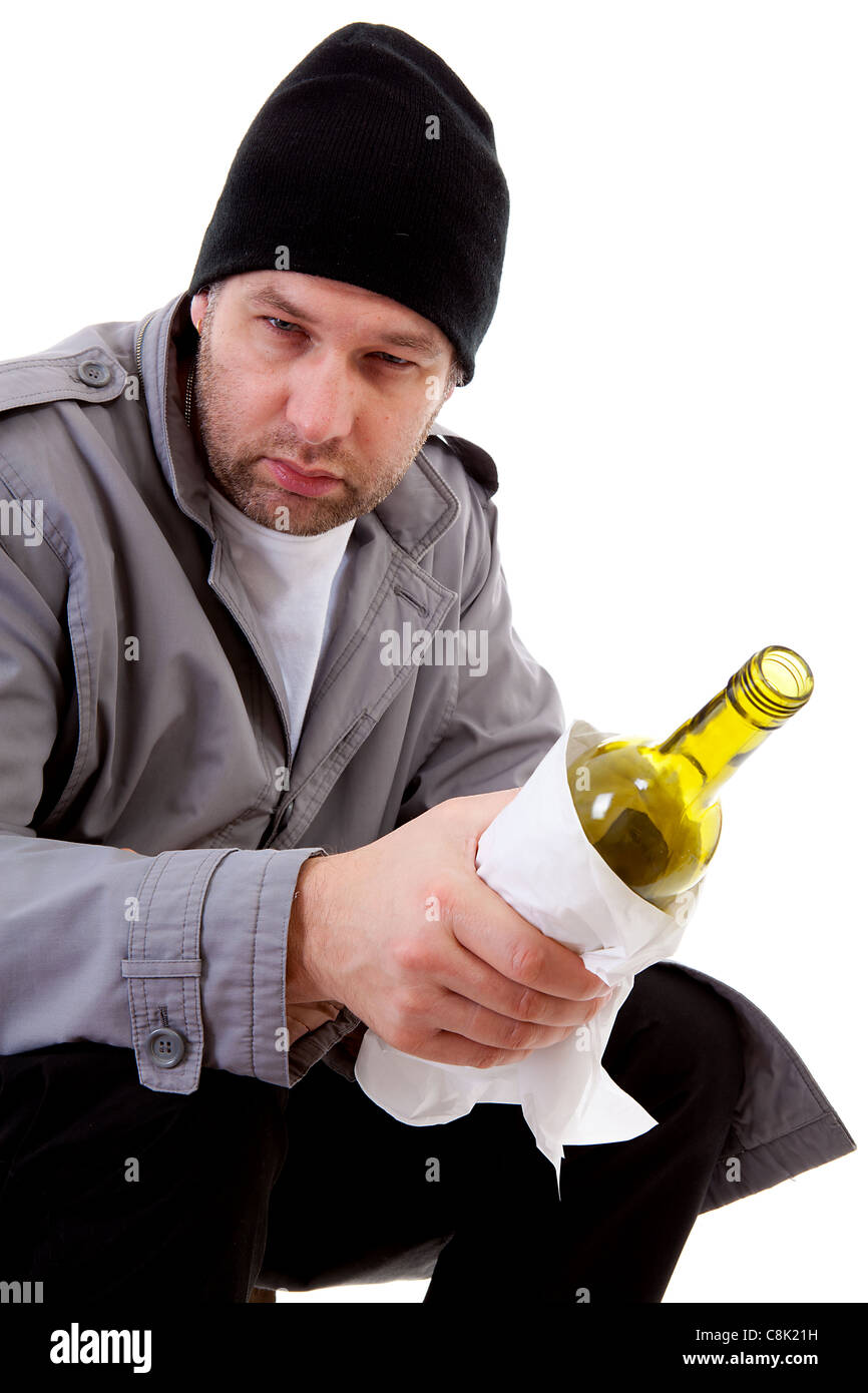 Tramp alcoholic hi-res stock photography and images - Alamy