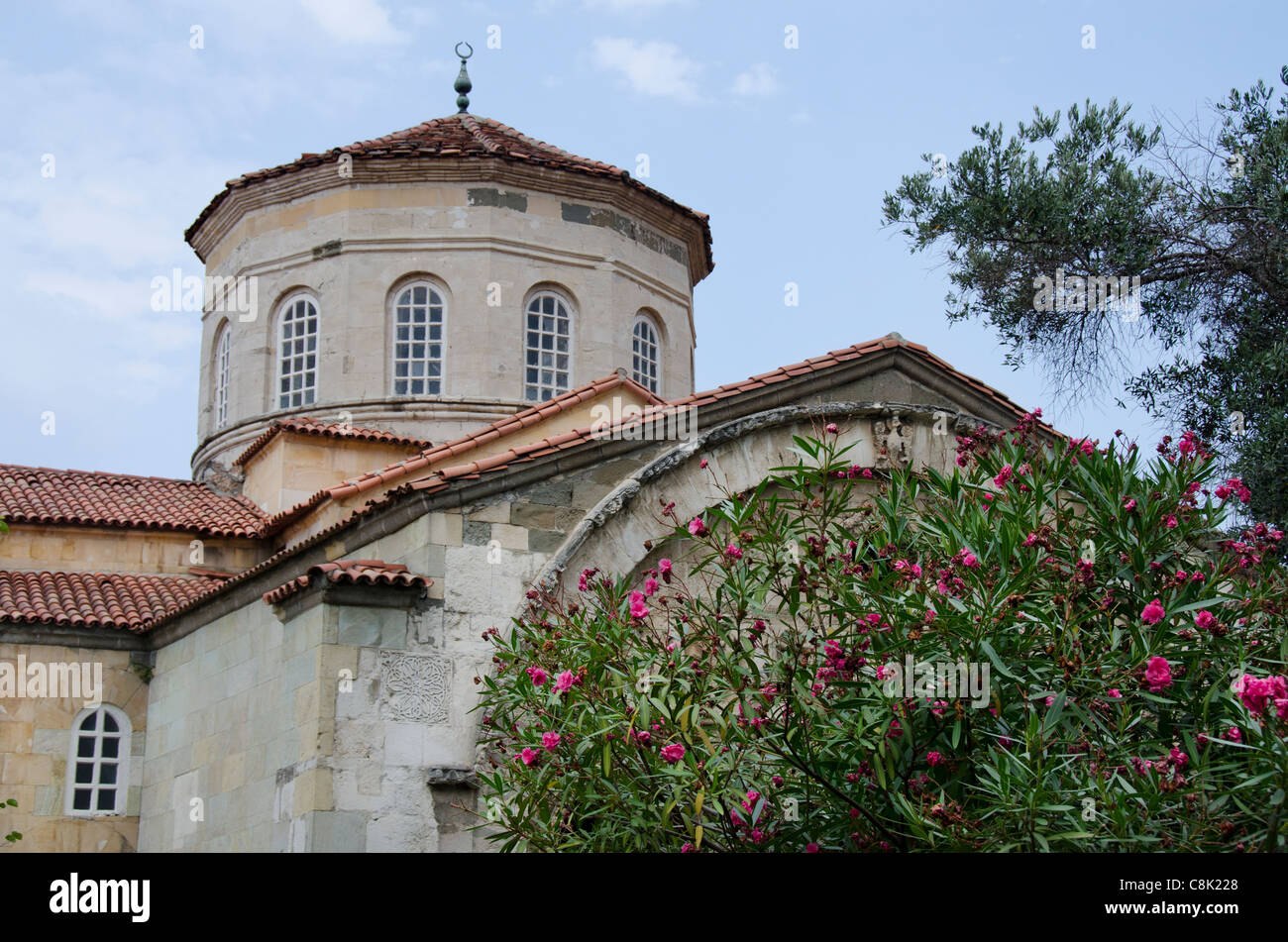 Turkey, Trabzon. 13th century St. Sophia Church Museum (aka Ayasofya or ...