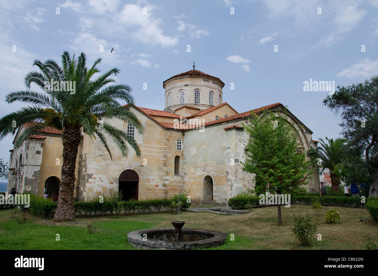 Turkey, Trabzon. 13th century St. Sophia Church Museum (aka Ayasofya or ...
