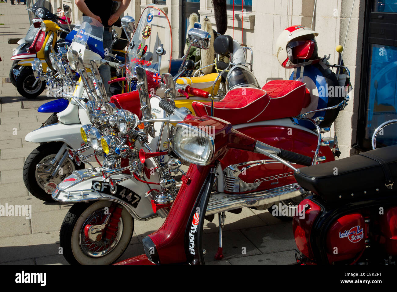 Ace Cafe London to Brighton motorcycle rally Stock Photo - Alamy