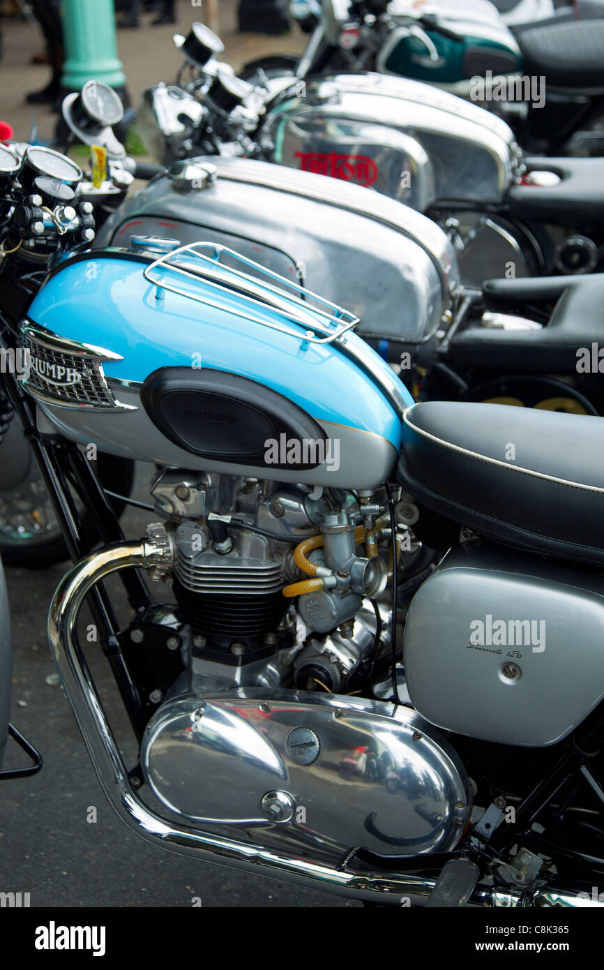 Ace Cafe London to Brighton motorcycle rally Stock Photo - Alamy