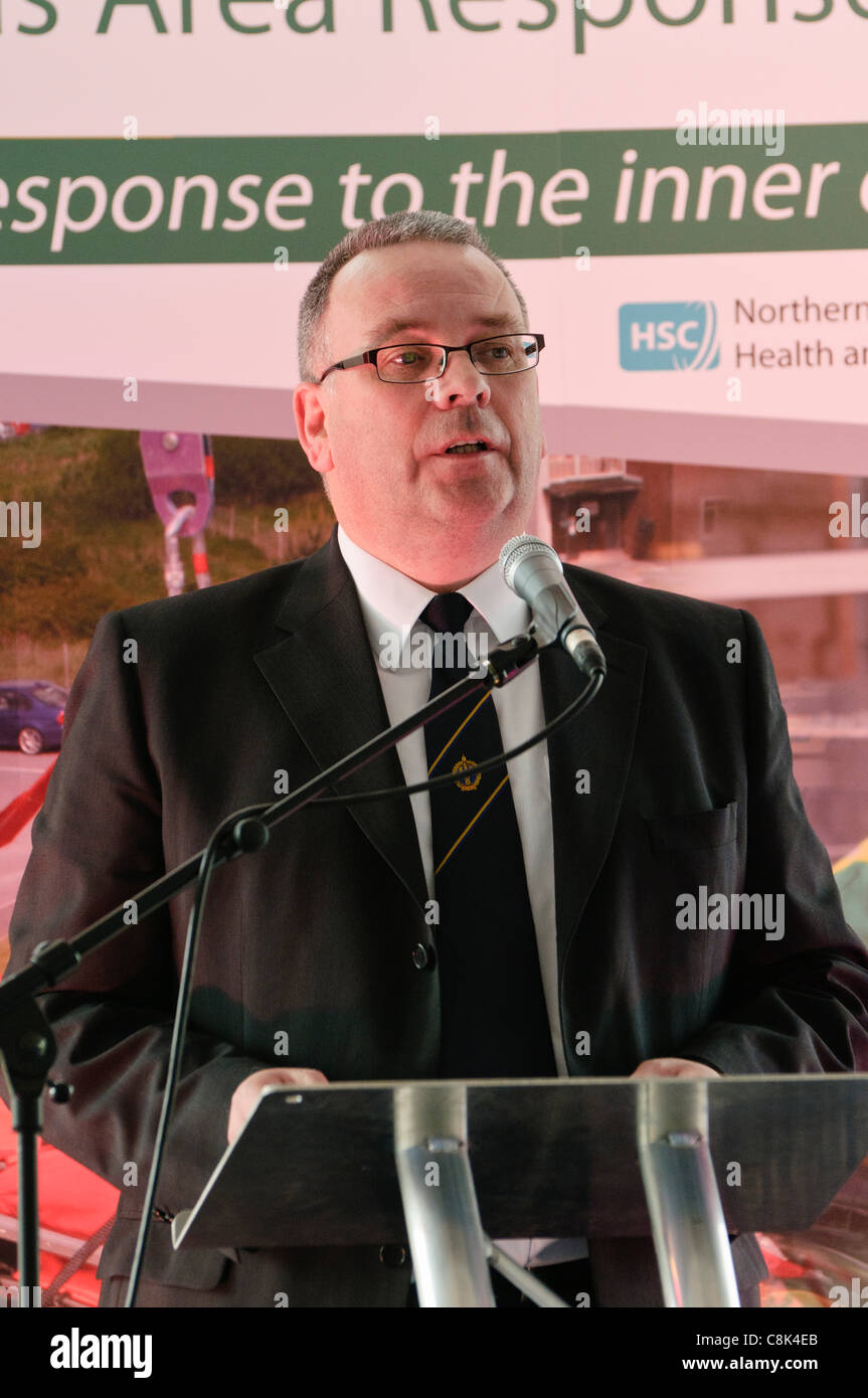 Chief executive of the northern ireland ambulance service hi-res stock ...