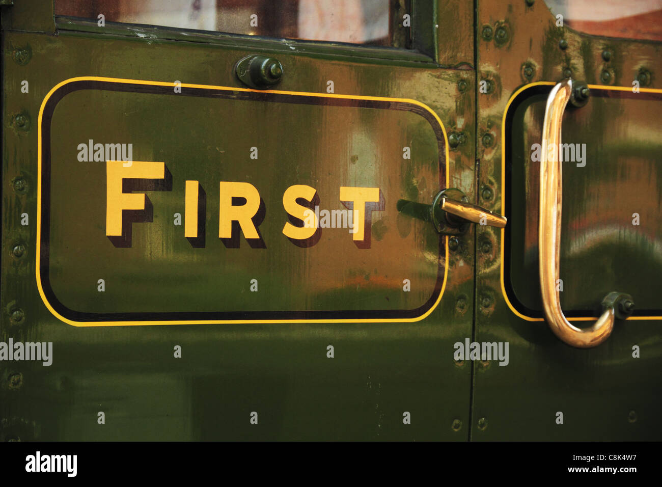 First class train uk sign High Resolution Stock Photography and Images ...