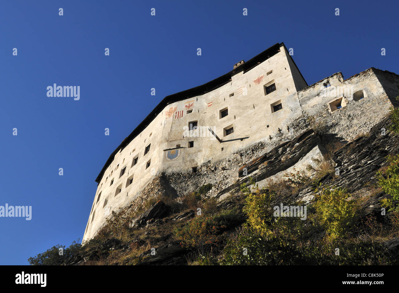 Switzerland tarasp castle hi-res stock photography and images - Alamy