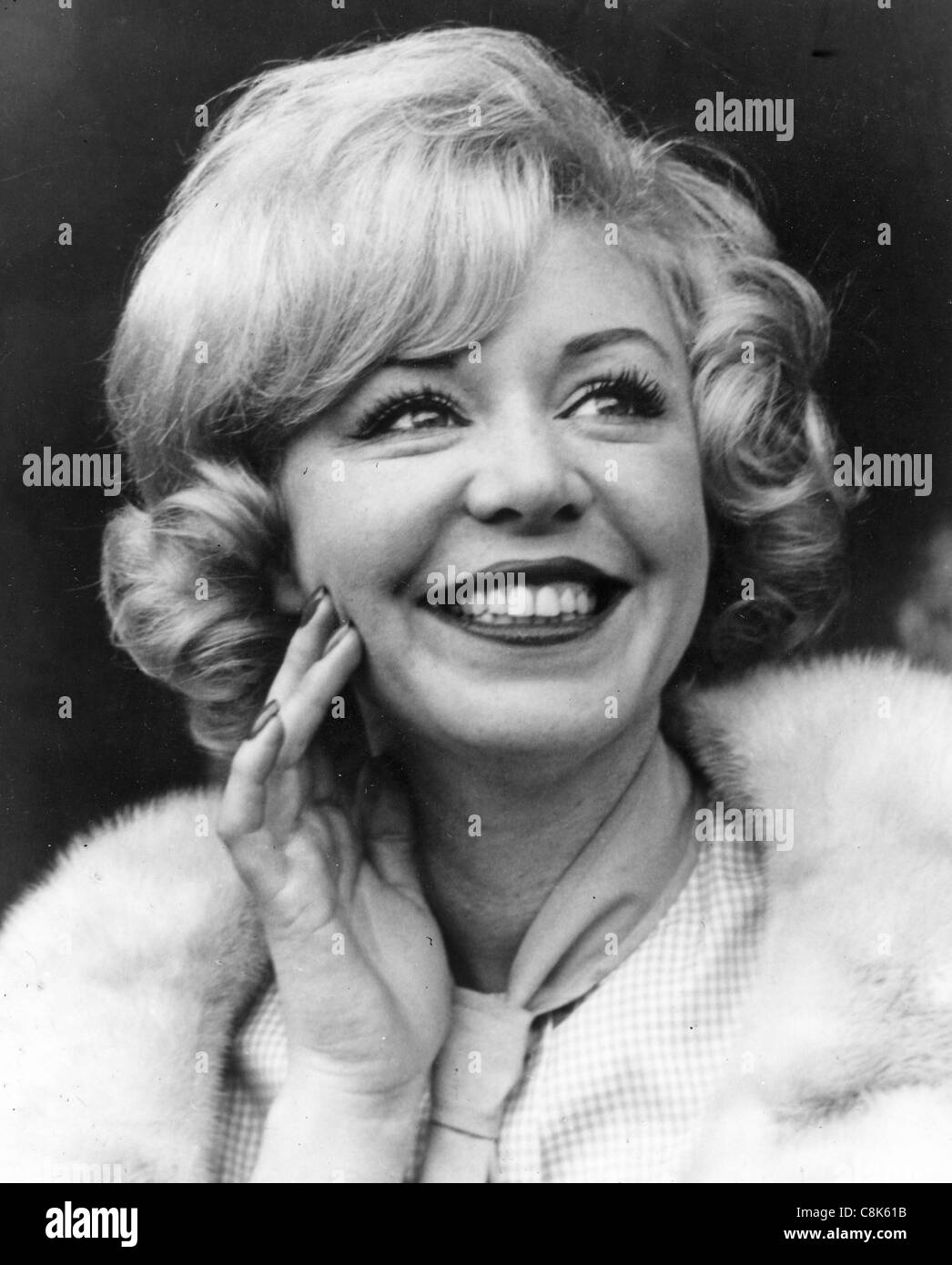 KATHY KIRBY (1928-2010) English pop singer about 1963. Photo: TonybGale ...