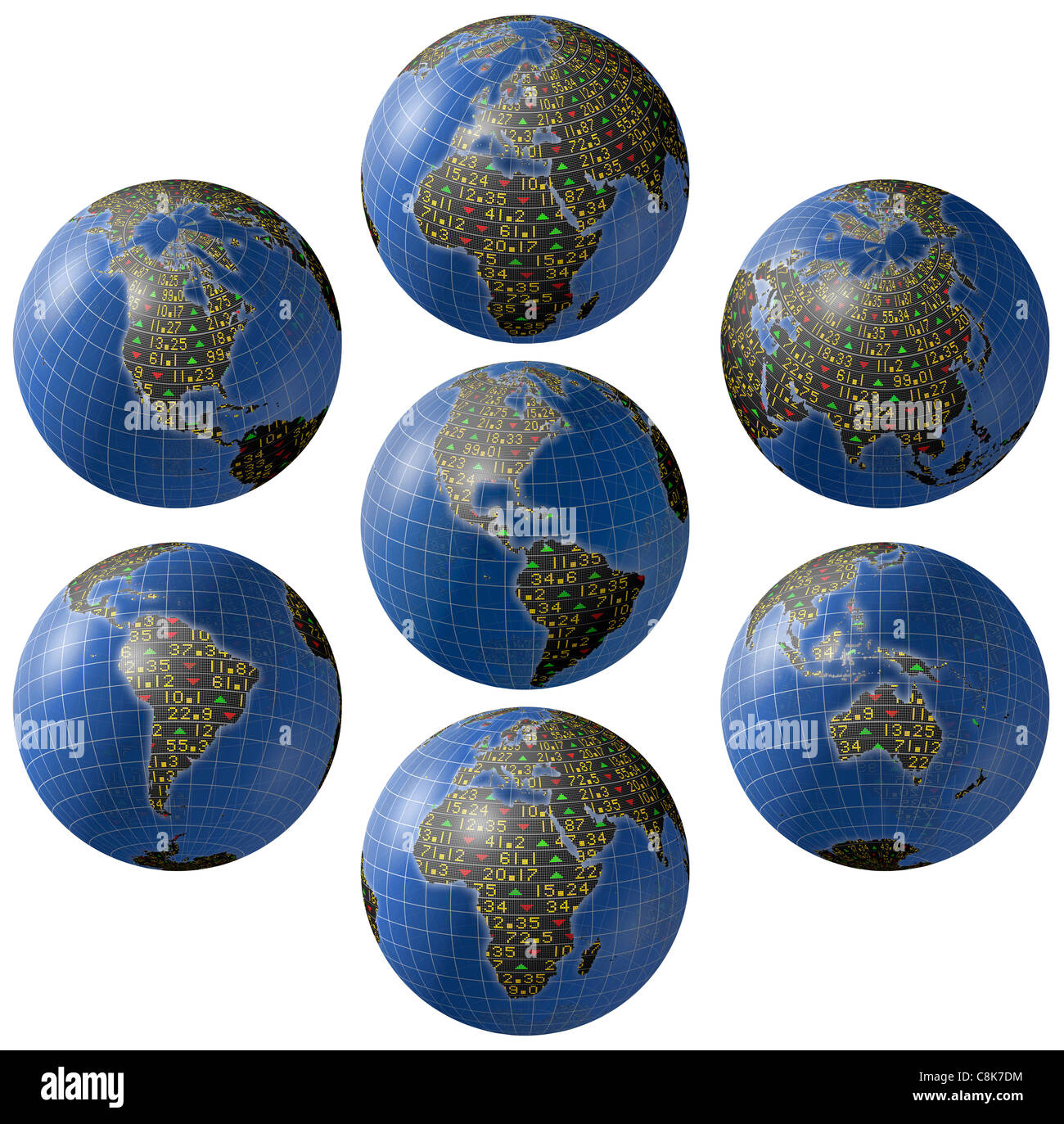 World markets and economies concept Stock Photo - Alamy