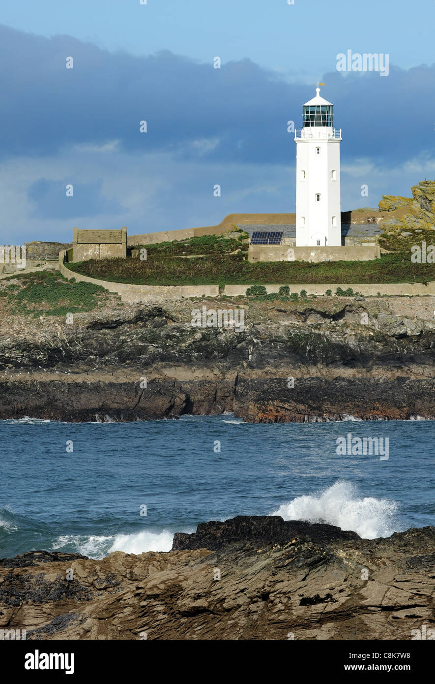Godrevy lighthouse built in 1859 hi-res stock photography and images ...