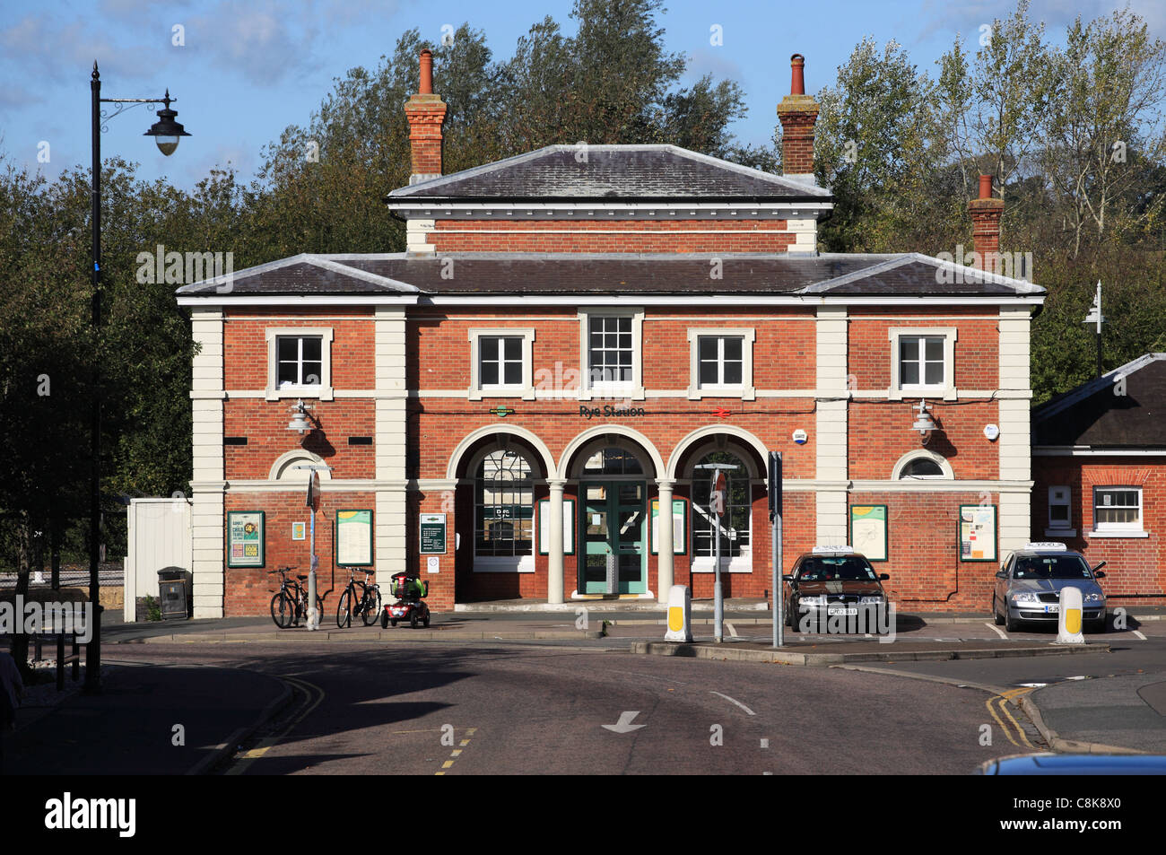 Rye Railway Station, East Sussex, England, UK Stock Photo, Royalty Free ...
