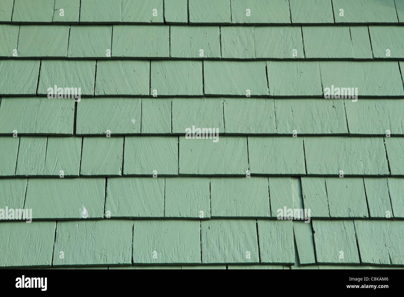 Green shingles hi-res stock photography and images - Alamy