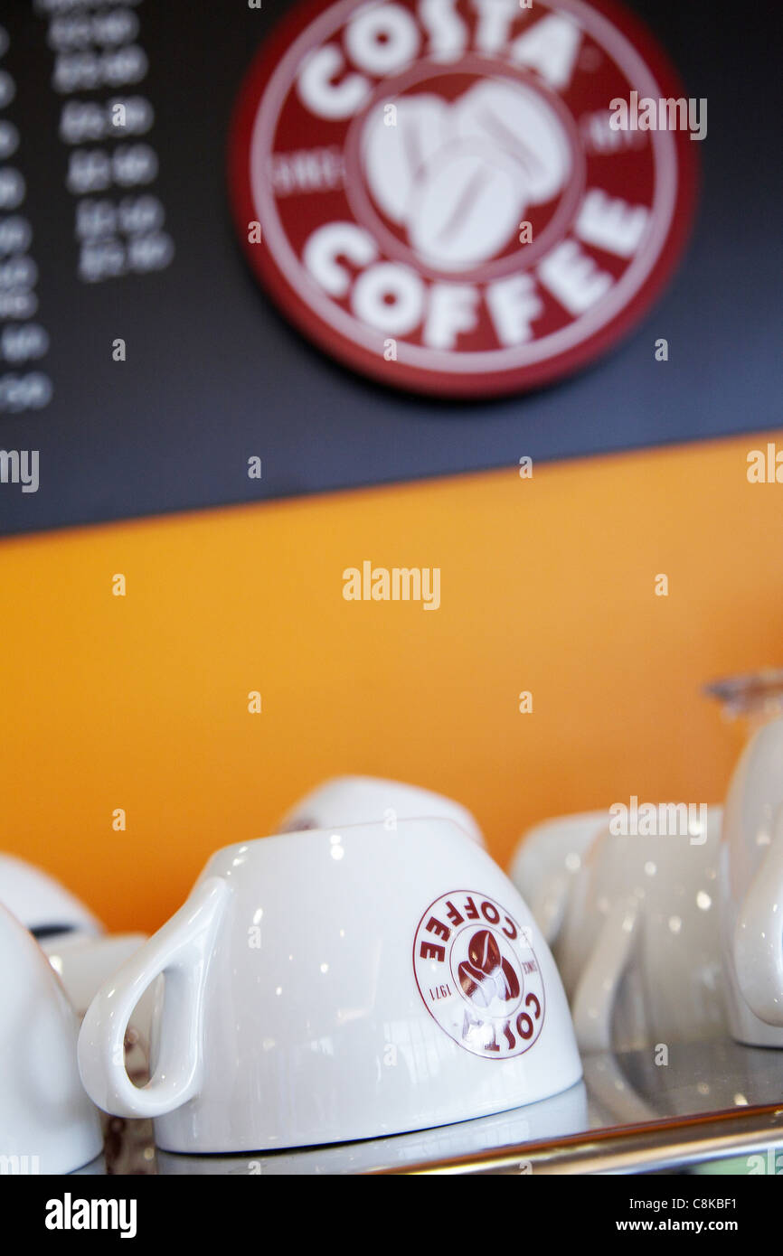 Coffee shop interior costa hi-res stock photography and images - Alamy