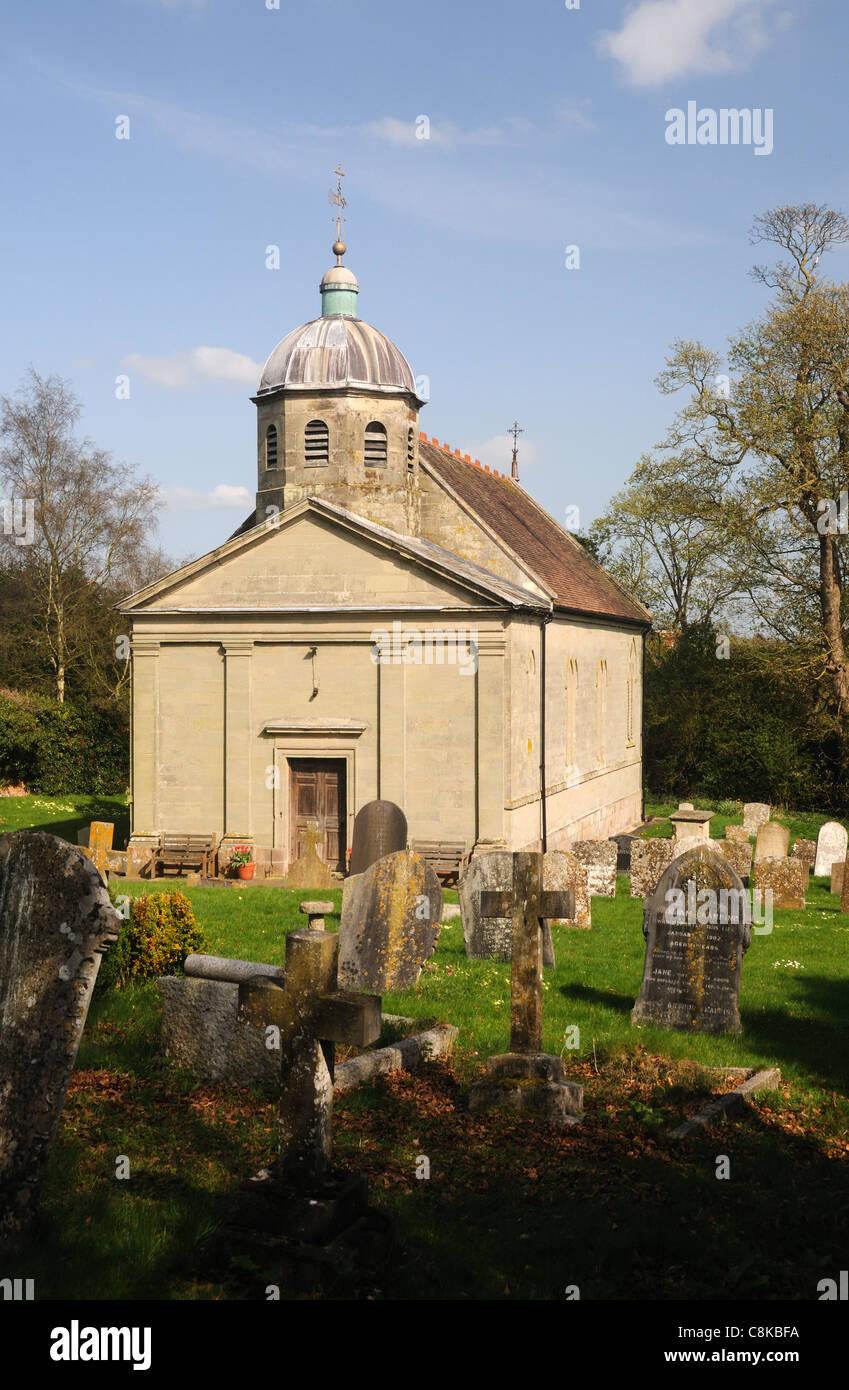 The Church of St. Leonard, in Birdingbury, Warwickshire, England Stock ...