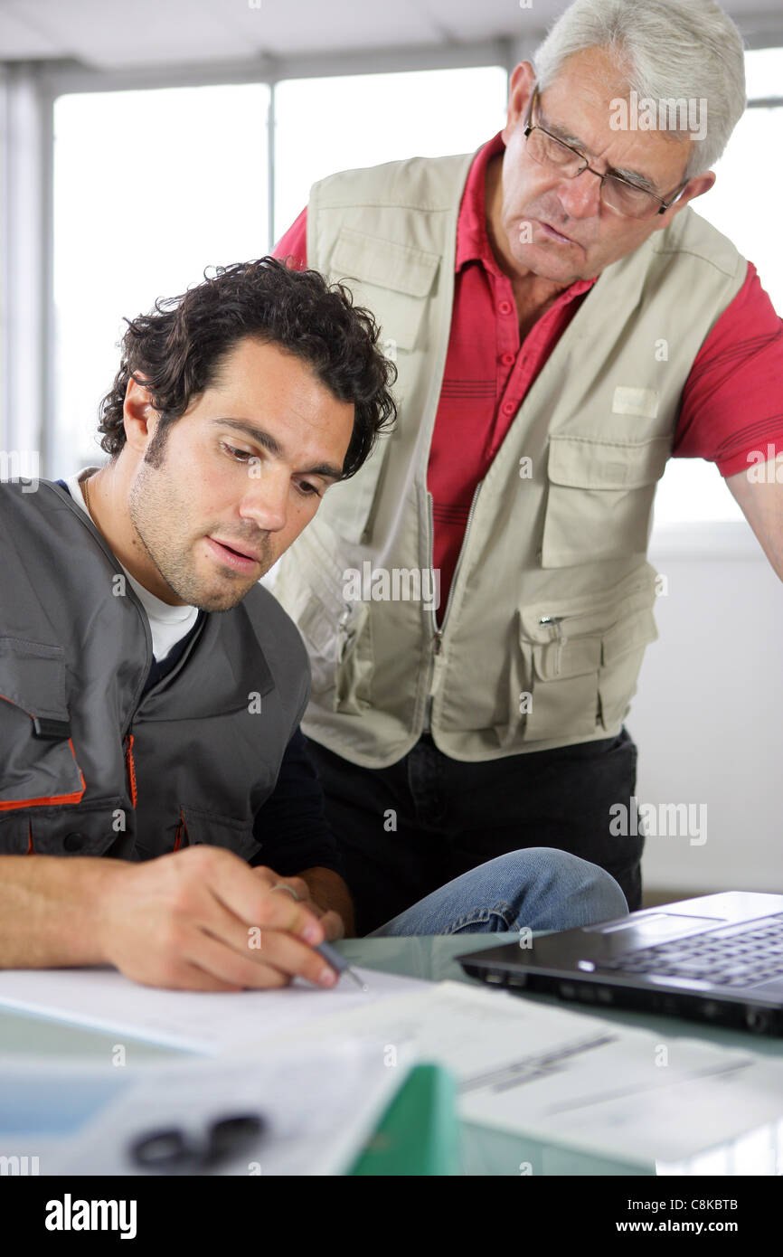Managing family business Stock Photo - Alamy
