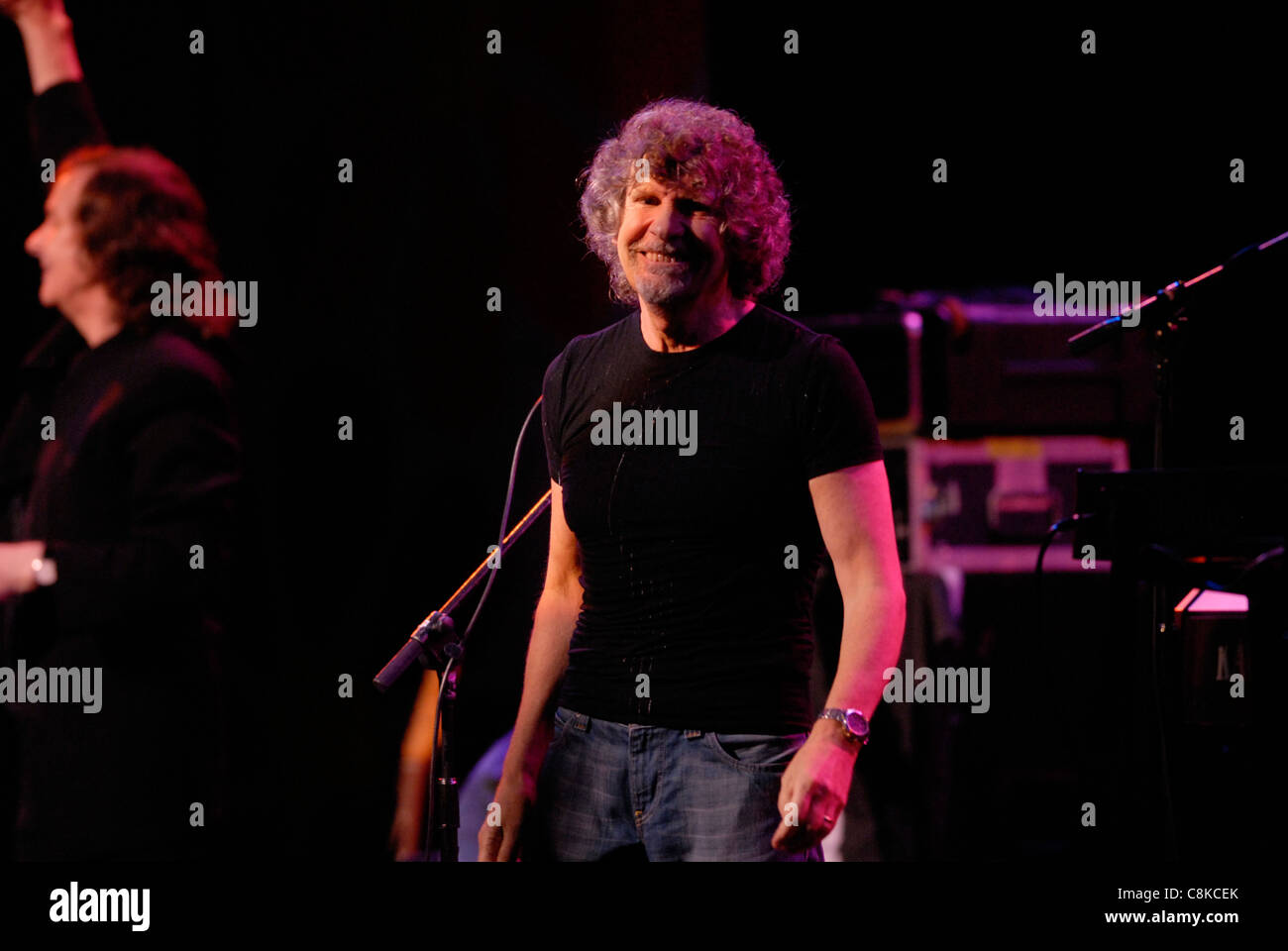 Rod Argent of the Zombies performs during Hippifest in Vienna, Virginia ...