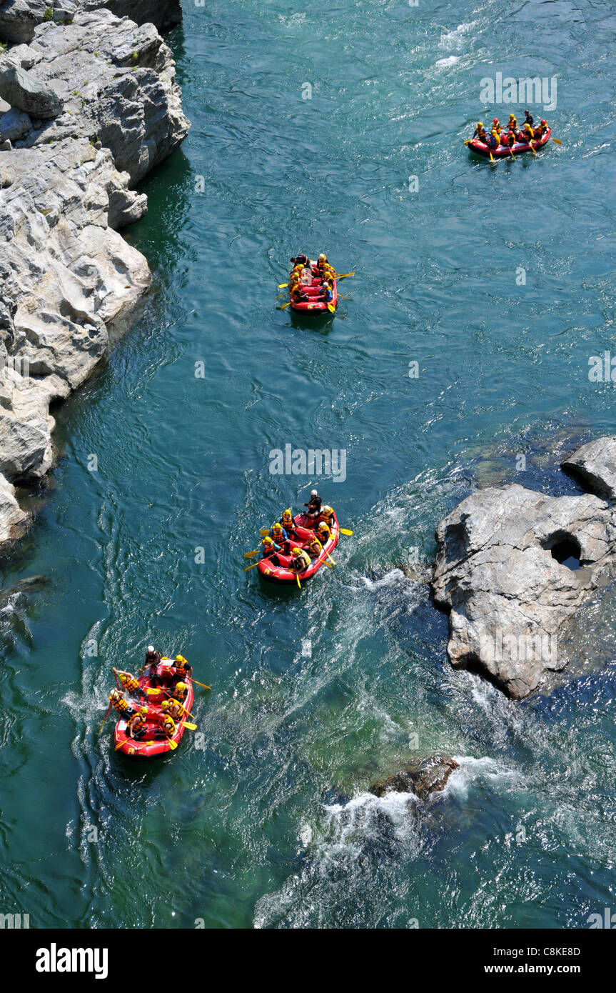 River Rafting in japan Stock Photo - Alamy