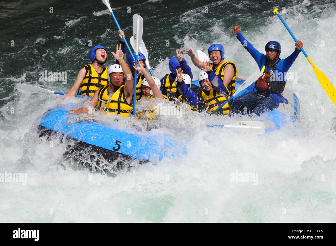 Whitewater rafting helmet hi-res stock photography and images - Alamy