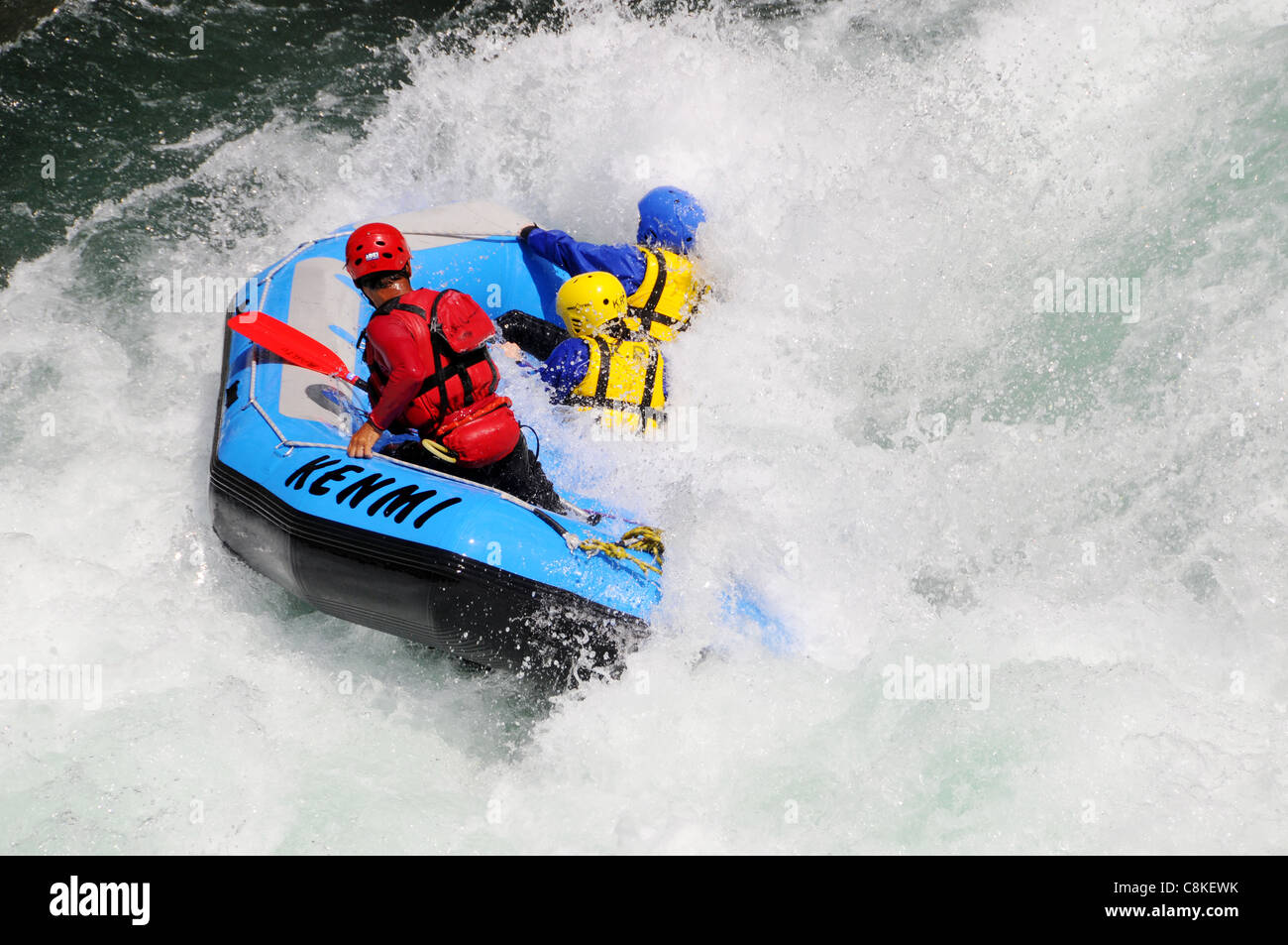 Woman raft guide hi-res stock photography and images - Alamy